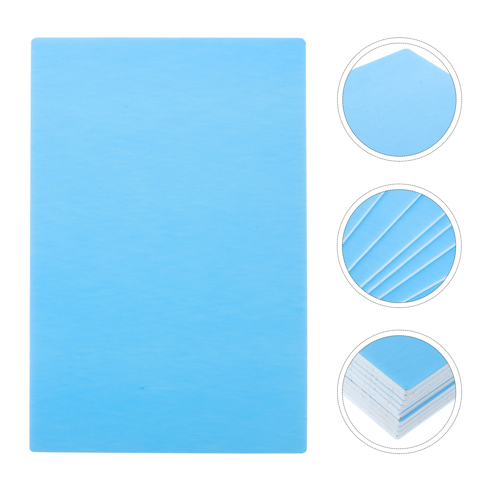 FRCOLOR Blue Foam Board for DIY Arts and Crafts 10Pack PVC and Foam ...