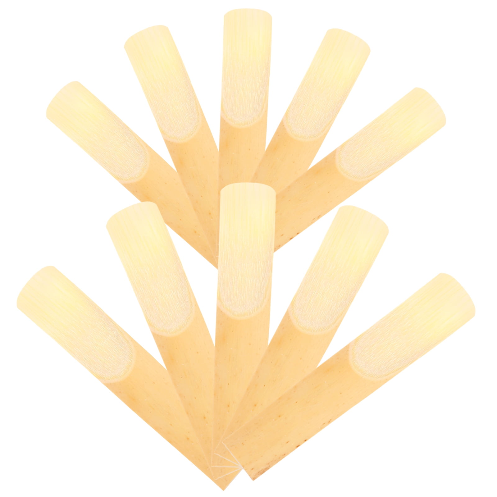 FRCOLOR 10-Pack Clarinet Reeds for Students, Assorted Colors, Small ...