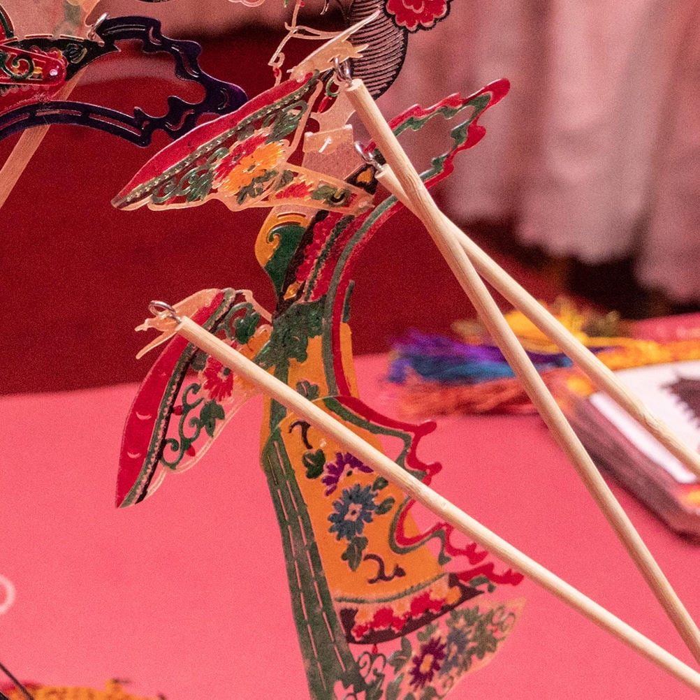 FRCOLOR 10Pcs DIY Wooden Puppet Control Stick Hand Puppet Operating Rod ...