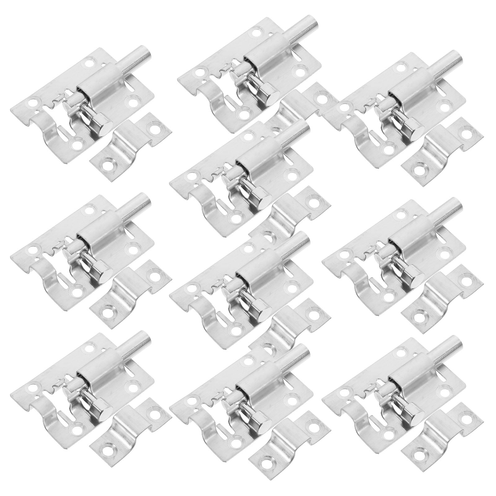 FRCOLOR 10Pcs Metal Barrel Bolts Slide Latch Sliding Door Latches ...