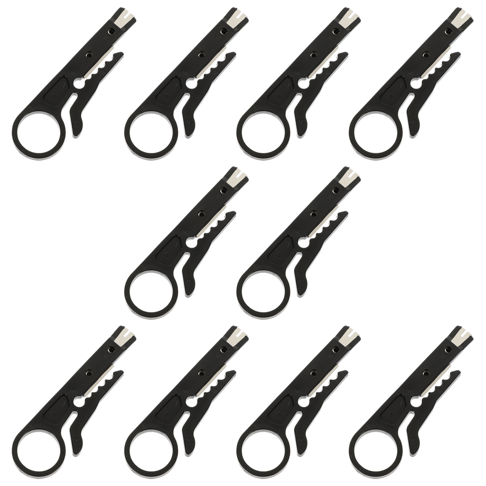 FRCOLOR 10Pcs Mini Wire Strippers For Network Cable Rj45 Cat6 Data ...
