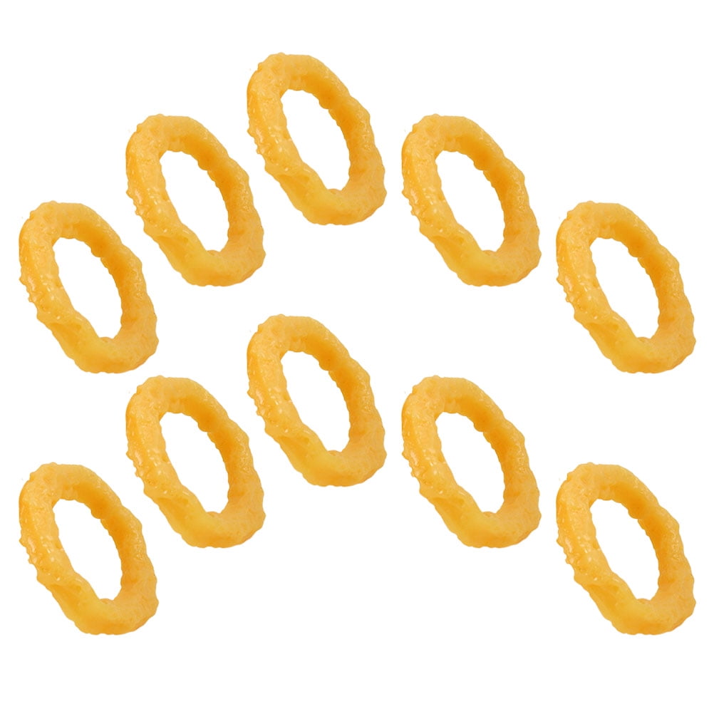 FRCOLOR 10Set Photographic Props Artificial Squid Rings For Home ...