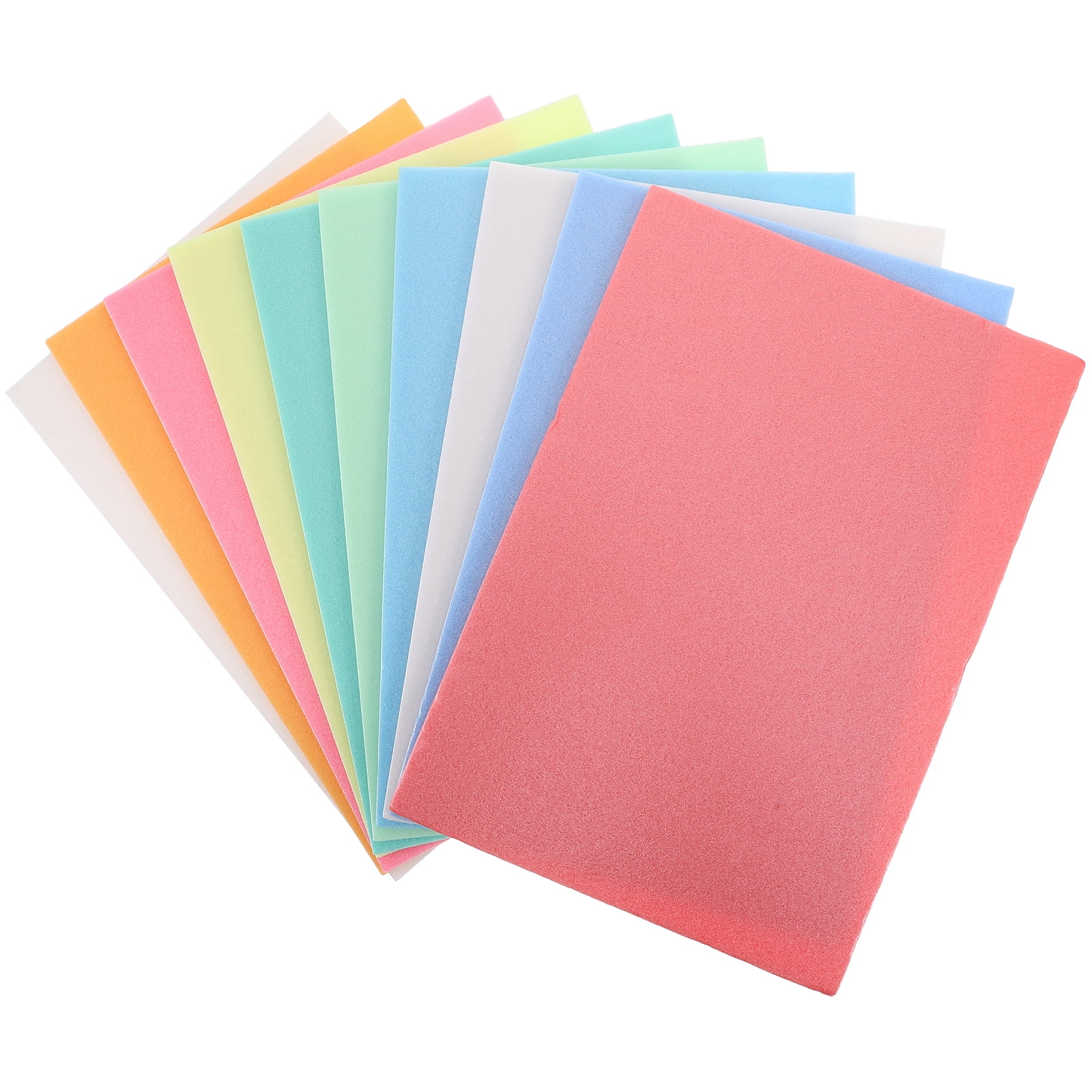 10pcs Foam Sheets A4 Colorful Craft Paper for Children's DIY Handcrafts ...