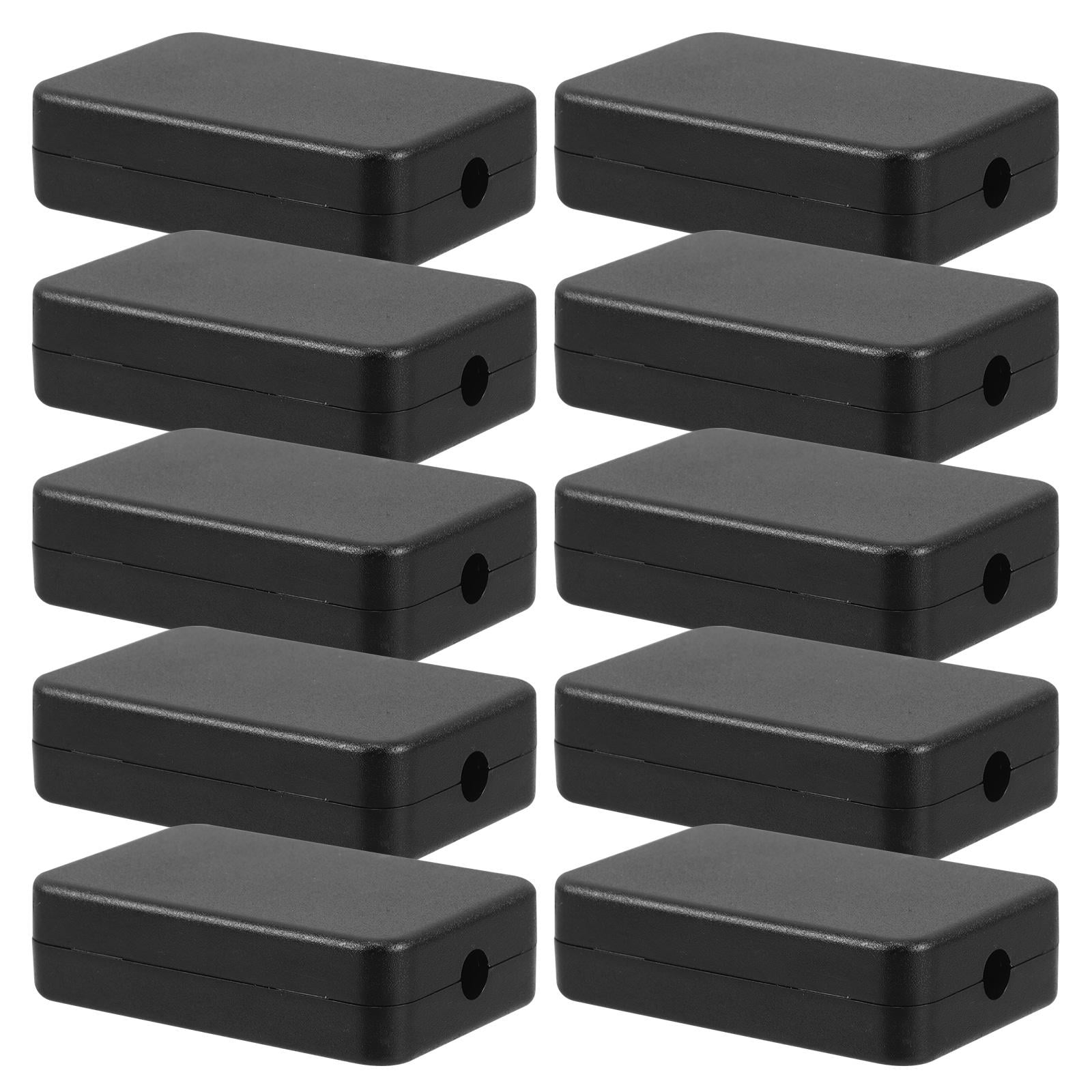 WASHWEPE Project Junction Box Frosted Surface Black ABS 10pcs for ...