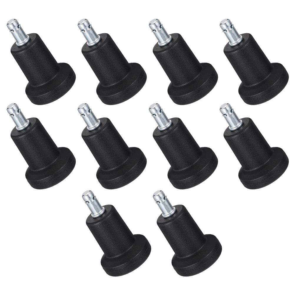 FRCOLOR 10pcs Bell Glides Fixed Caster Pads Chair Glides Floor Glides ...