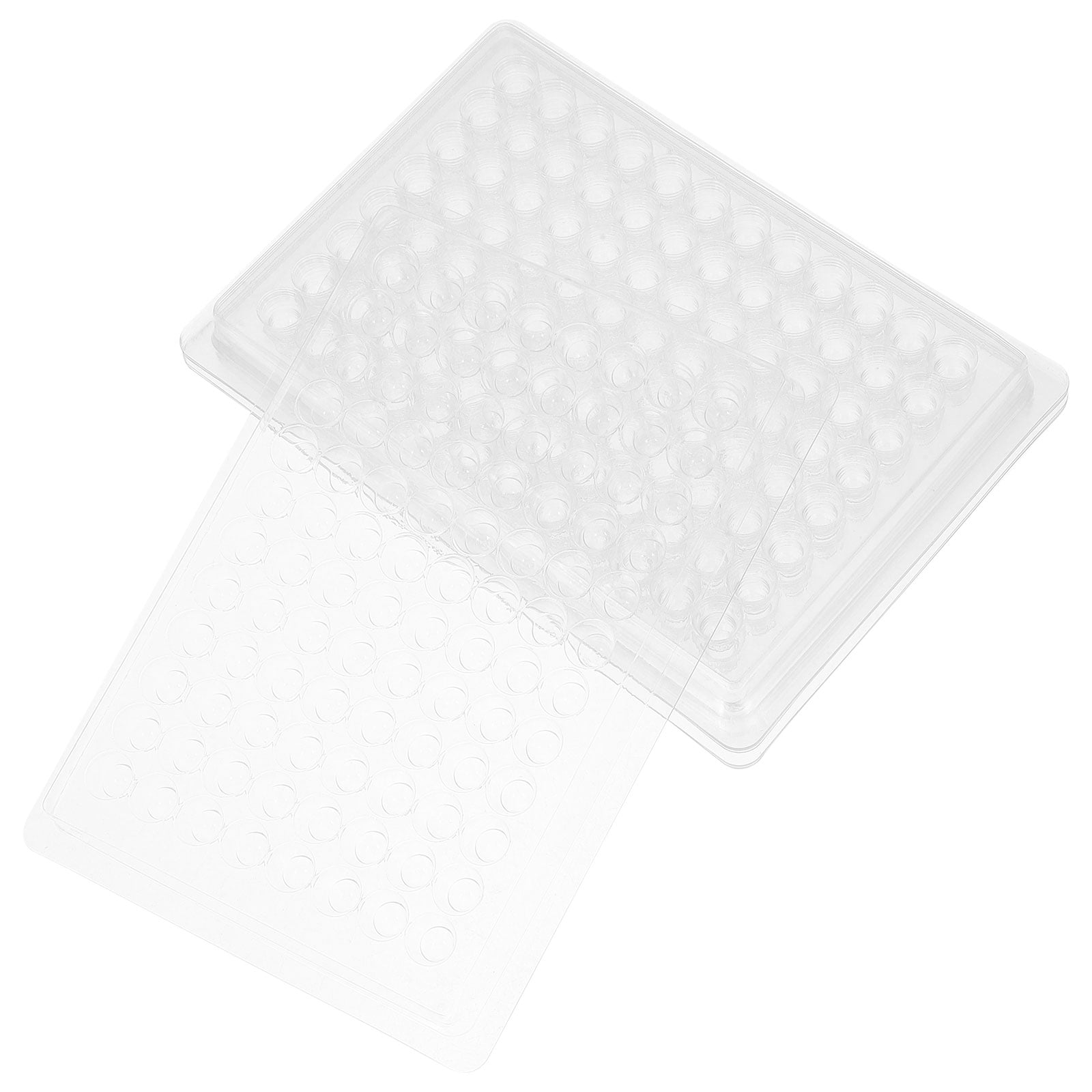 FRCOLOR 10pcs Cell Culture Trays 96-hole Reaction Plate For Lab ...