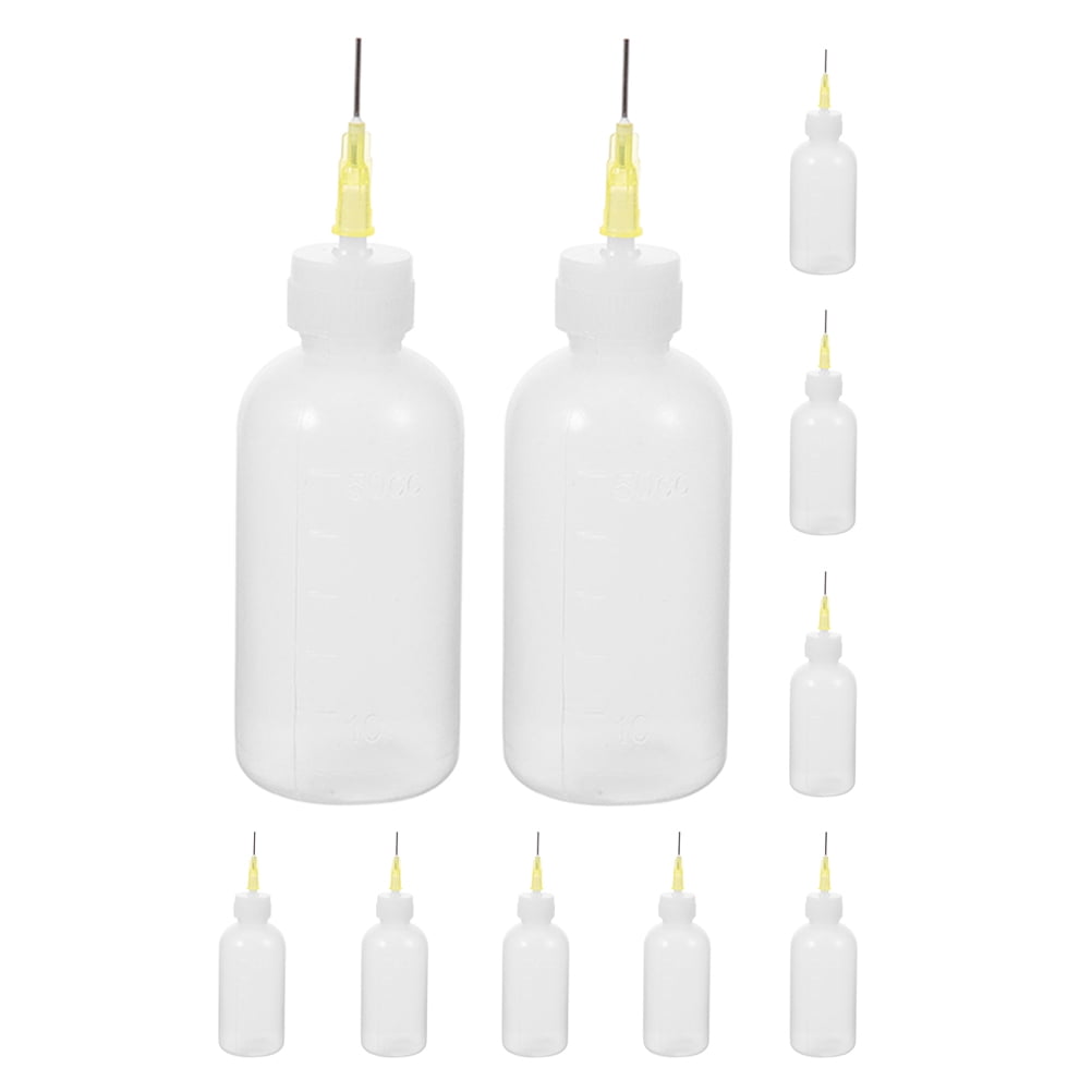FRCOLOR 10pcs Ceramic Tool Needle Tip Bottle Small Pottery Glaze ...