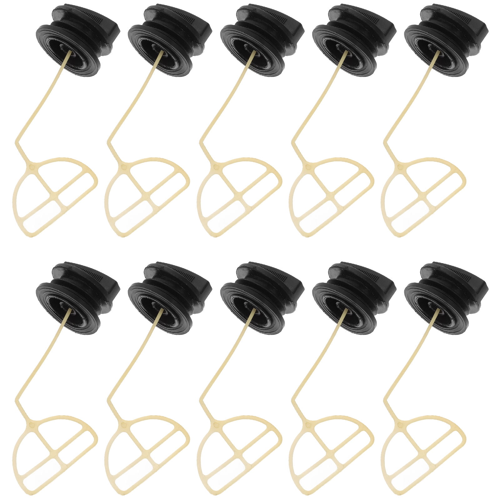 FRCOLOR 10pcs Chainsaw Engine Oil Tank Cap Replacement Oil Cap For Lawn ...