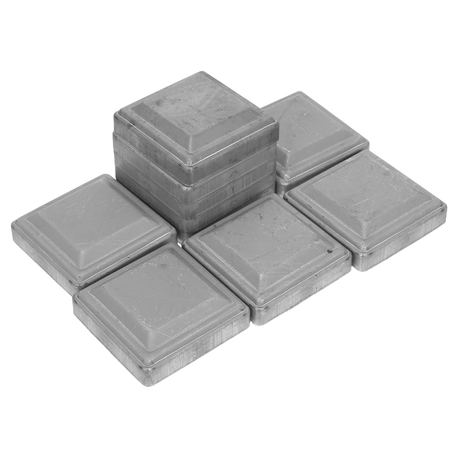 FRCOLOR 10pcs Deck Post Caps Fence Post Caps Square Post Caps corridors ...