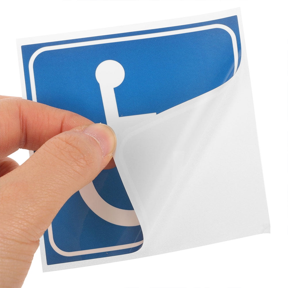 FRCOLOR 10pcs Disabled Wheelchair Accessible Sign For Car Window ...