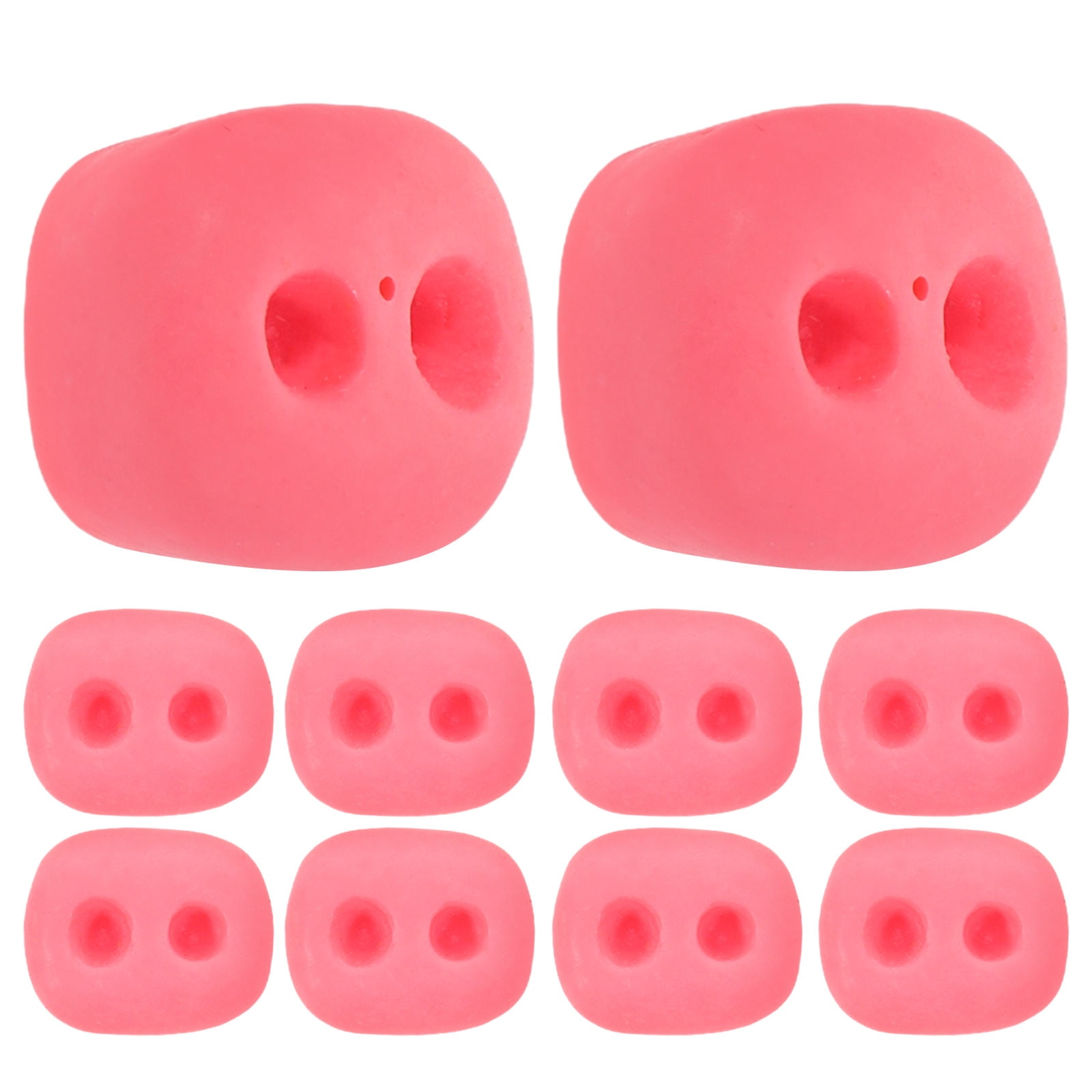 FRCOLOR 10pcs Diy Pig Nose Accessories Crafting Plush Dolls Nose Kids ...