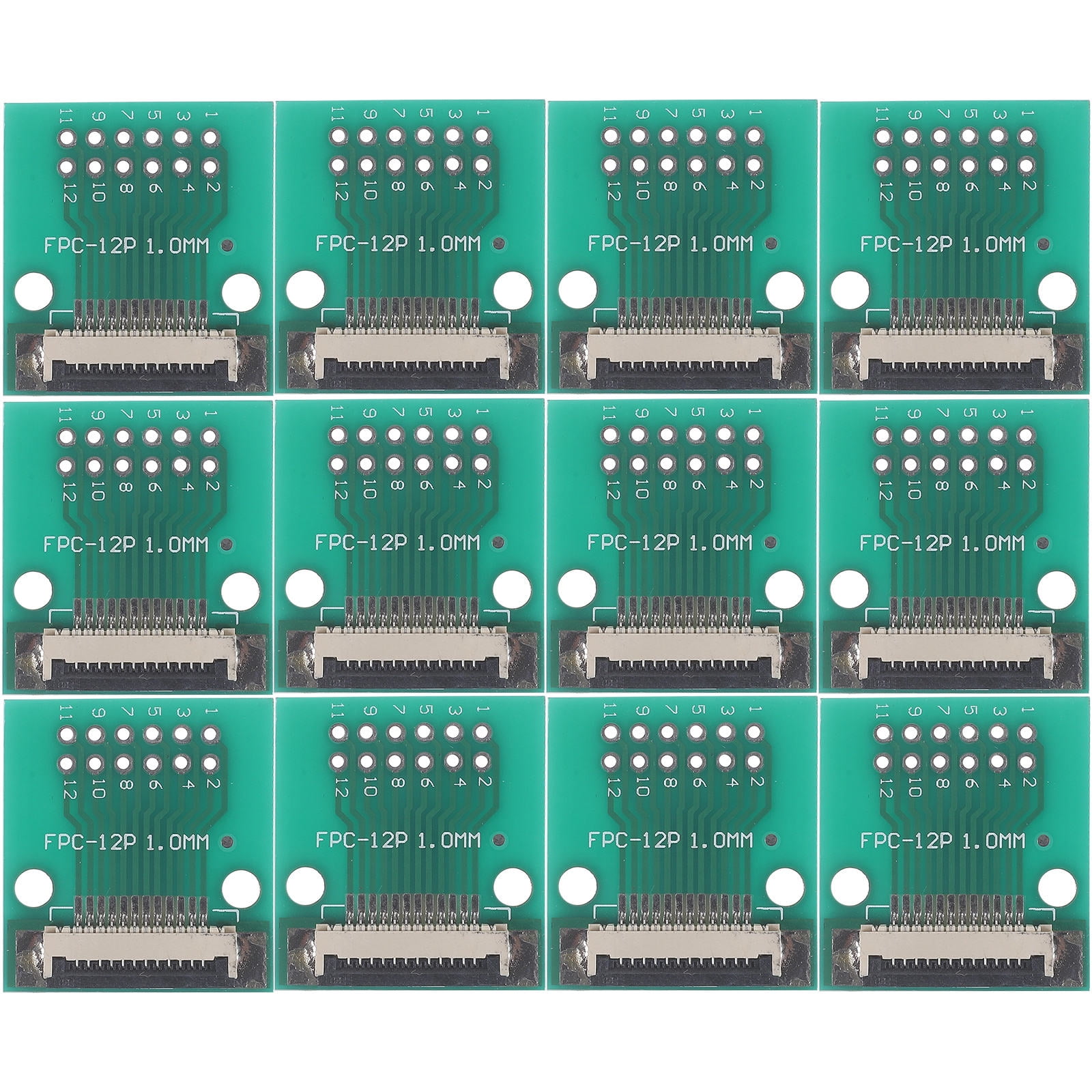 FRCOLOR 10pcs FPC Flat Cables Converter Board Practical 12 pin Converter Boards 12P - Walmart.com