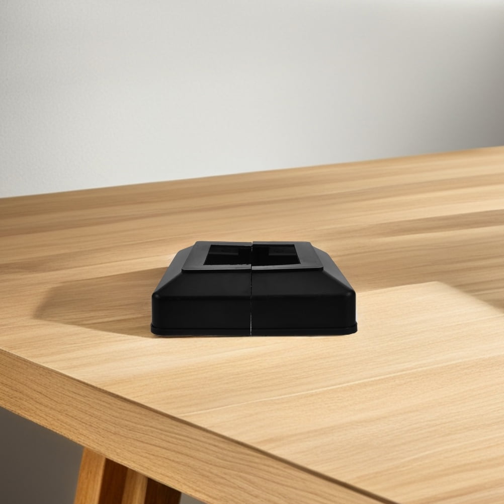 FRCOLOR 10pcs Fence Post Base Caps Deck Railing Post Base Cover ...