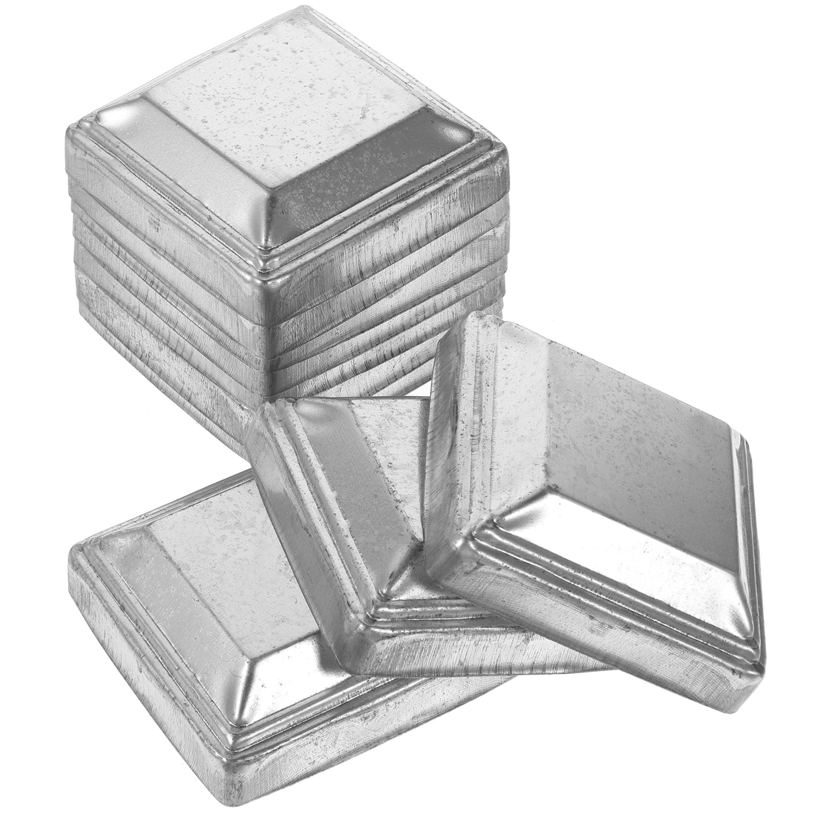 FRCOLOR 10pcs Fence Post Caps Metal Fence Post Caps Covers Replacement ...