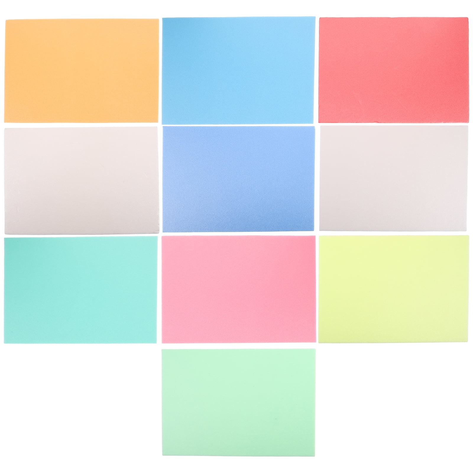 FRCOLOR 10pcs Foam Paper Craft Sheets A4 Colorful Construction Paper ...