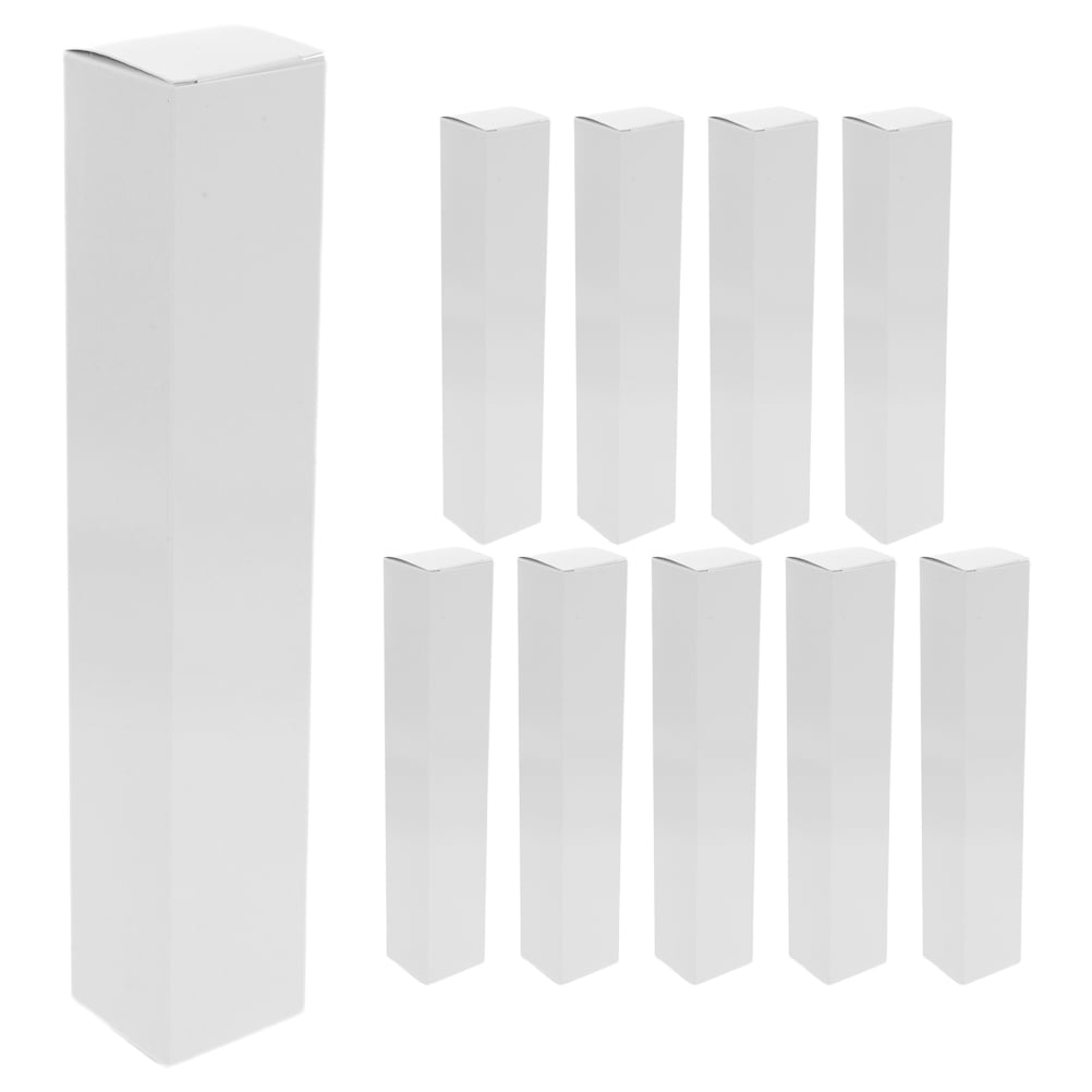 FRCOLOR 10pcs Foldable Fan Storage Box Diy Fan Containers Folding Fans ...