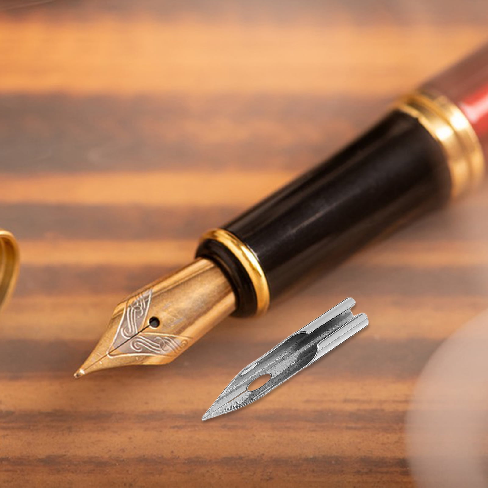 FRCOLOR 10pcs Fountain Pen Spare Nibs Replacement Calligraphy Pen Nibs ...