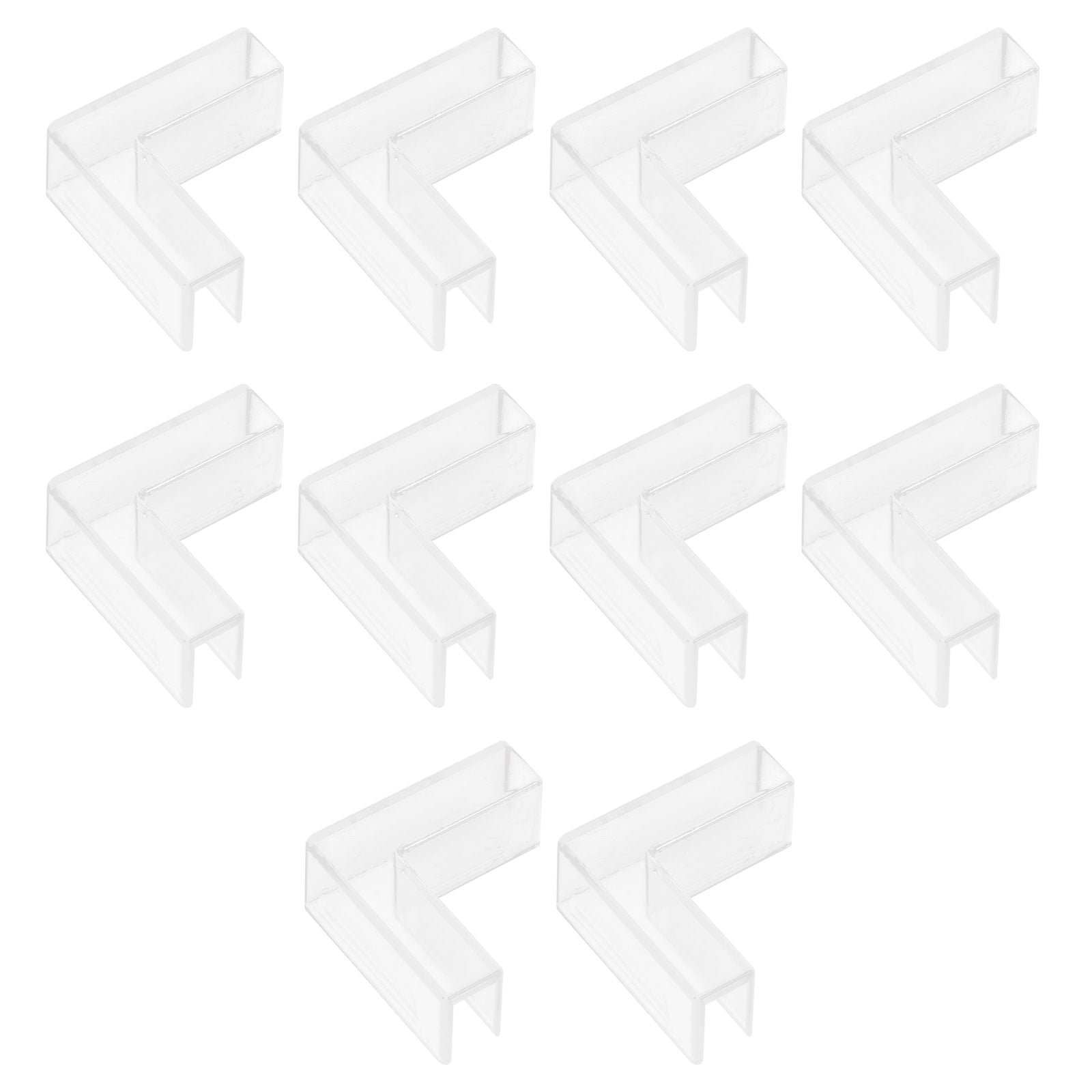 FRCOLOR 10pcs Glass Fixing Clamp For Aquarium Display Cabinet Plastic ...