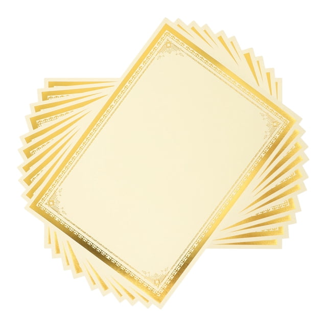 KAKOWELY Award Paper Formal For Employee Recognition 10Pcs 11.6X8.3X0 ...