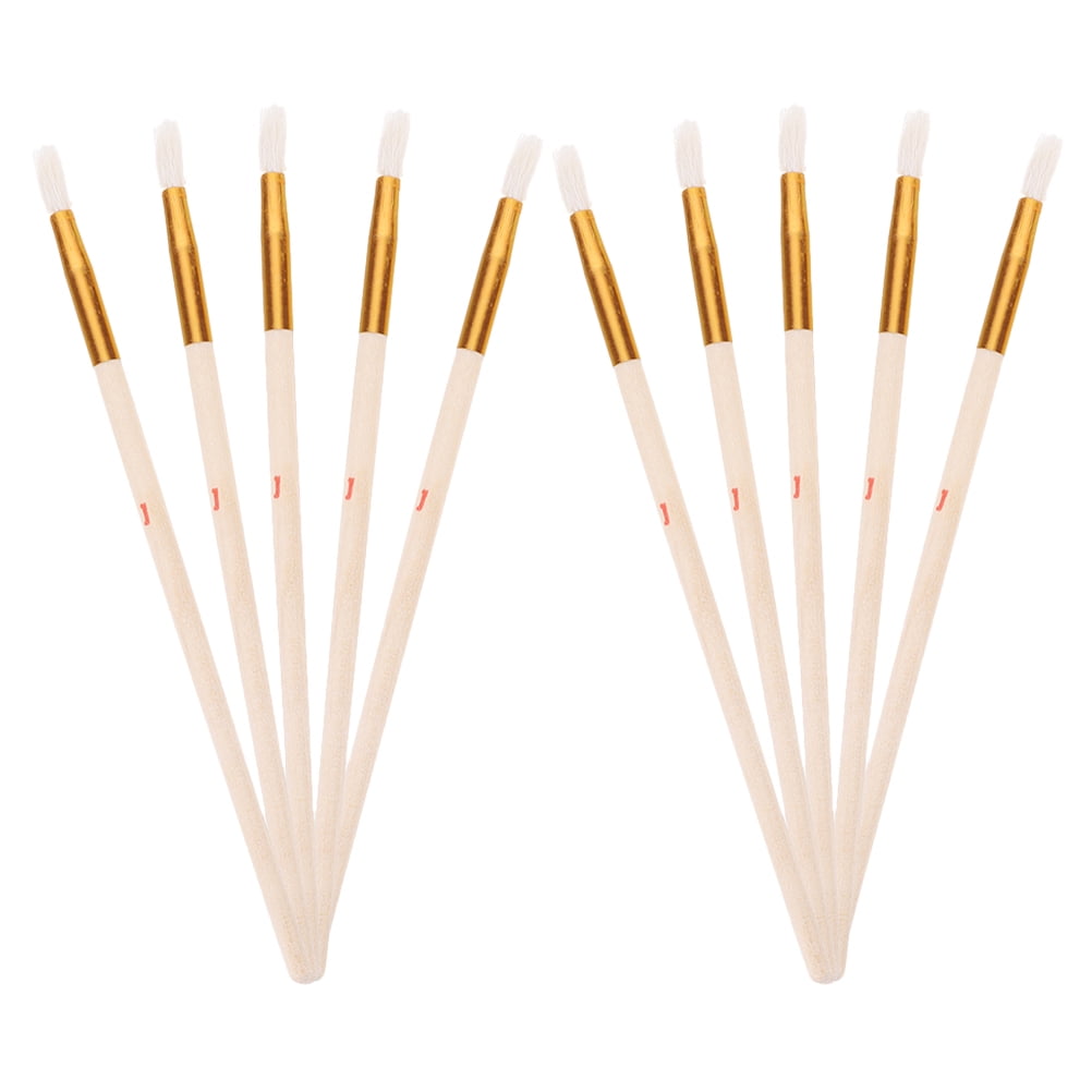 FRCOLOR 10pcs Hand Pollination Supply For Garden Vegetable Brush Fruit ...