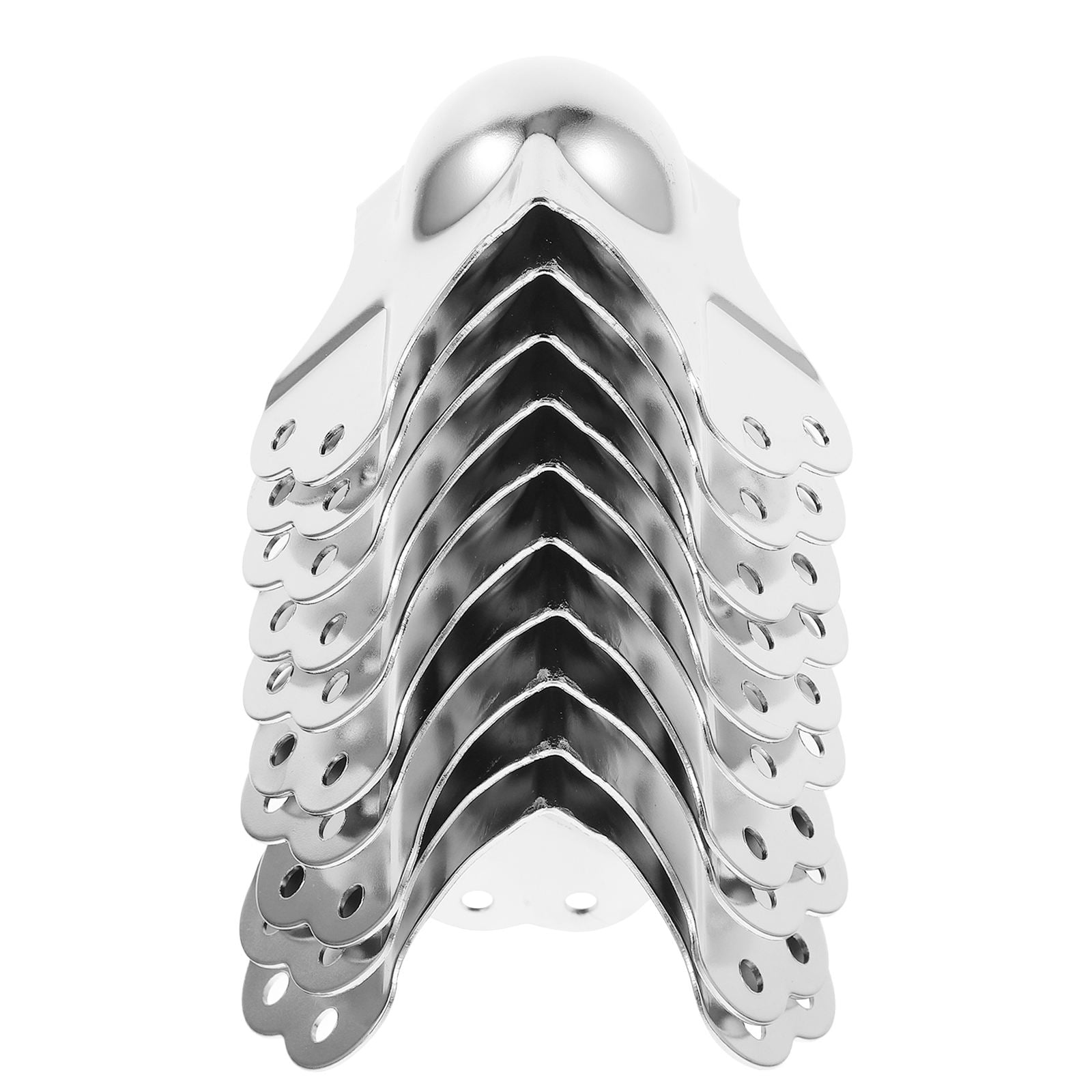FRCOLOR 10pcs Iron Ball Corner Edge Metal Corner Guards Protector ...