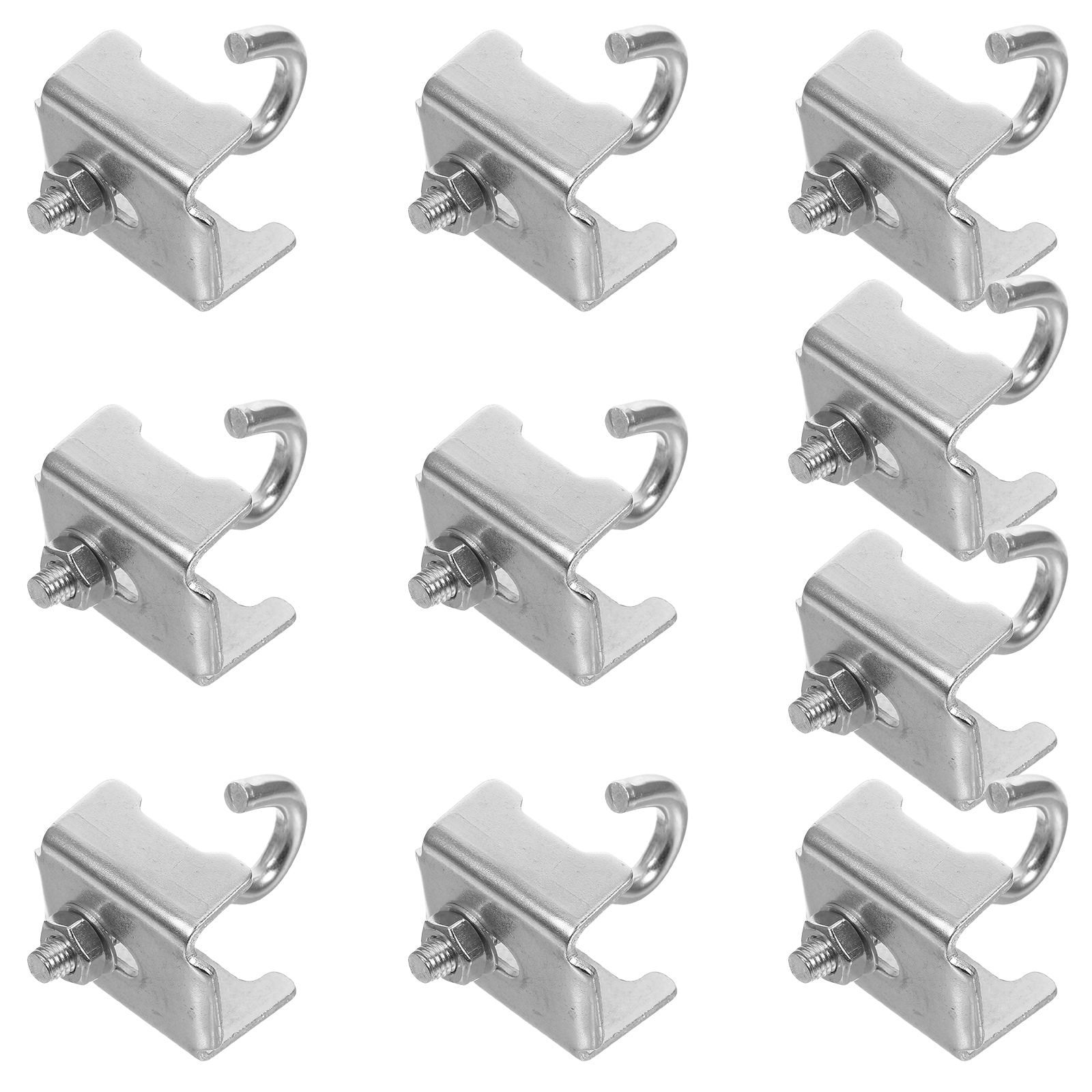 FRCOLOR 10pcs J Hook Pipe Clamp Hooks Hanging J Hook Pipe Clamp Hooks ...