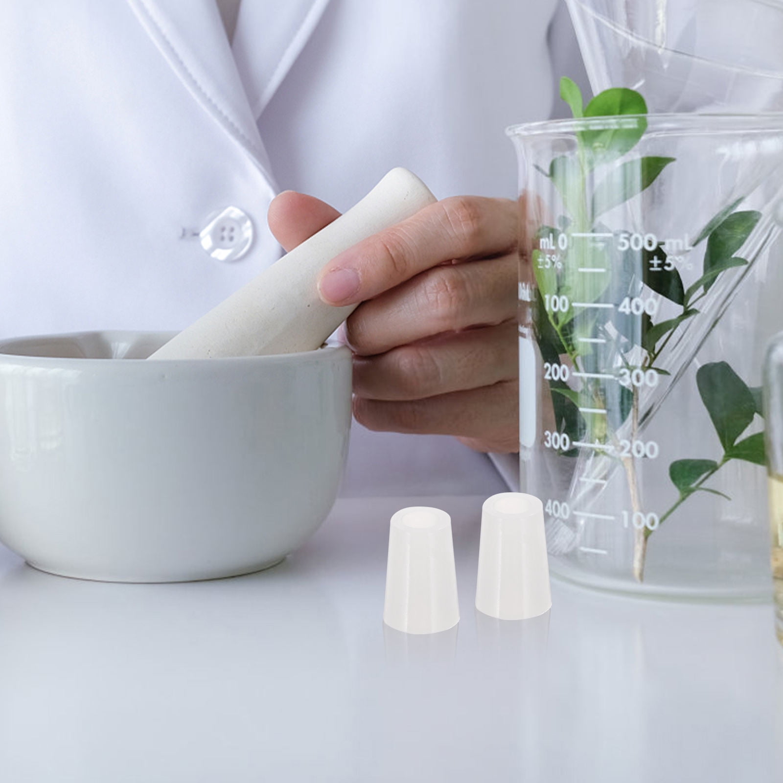 FRCOLOR 10pcs Laboratory Test Tube Plugs Liquid Stopper Test Tube ...