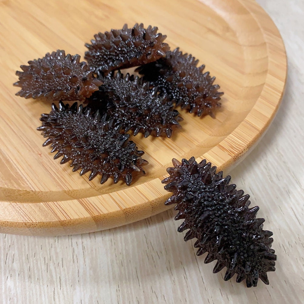 FRCOLOR 10pcs Lifelike Fake Sea Cucumber Models for Nail Art ...