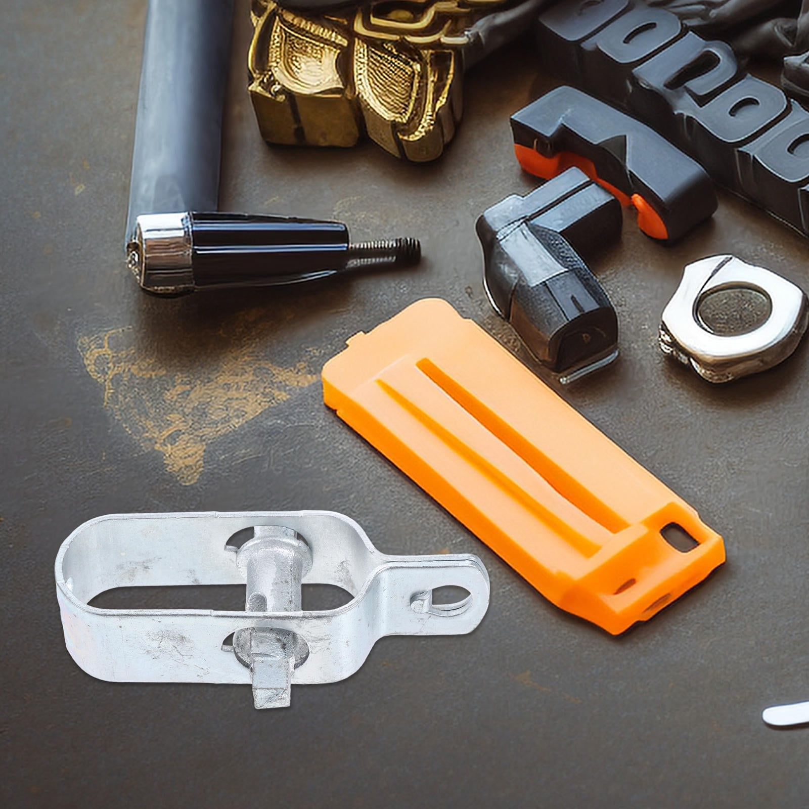 FRCOLOR 10pcs Metal Wire Strainer Galvanized Iron Rope Cable Clip ...