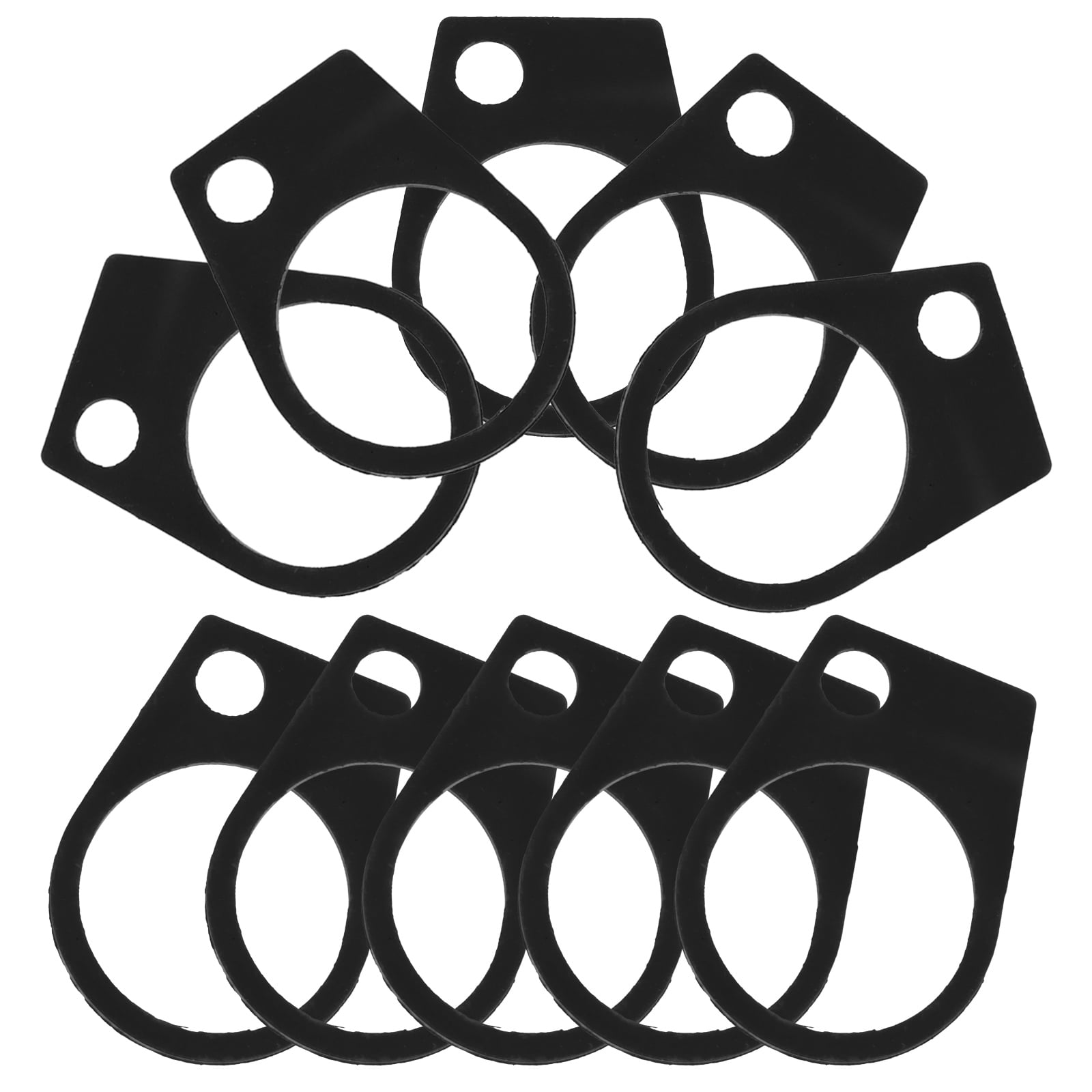 FRCOLOR 10pcs Mounting Gaskets Chainsaw Chain Guide Chainsaw Rubber ...