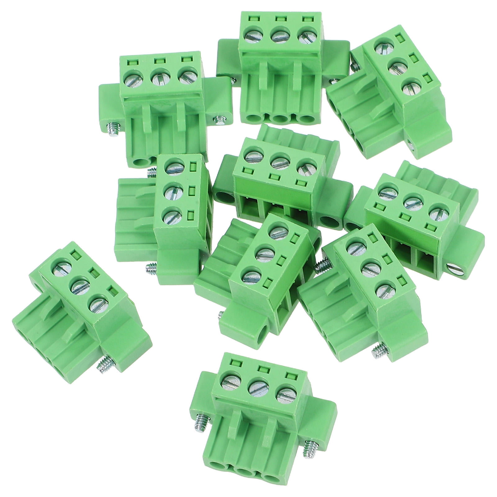 FRCOLOR 10pcs PCB Terminal Block Kit Screw Terminal Connector Kit PCB ...