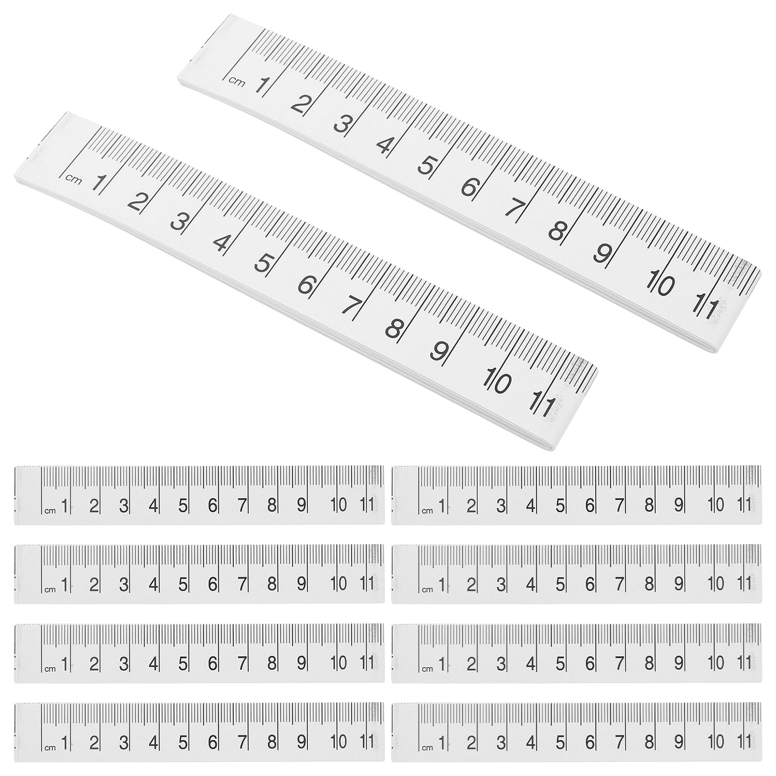 FRCOLOR 10pcs Paper Tape Measure for Cloth Body Belly Engineer Sewing ...