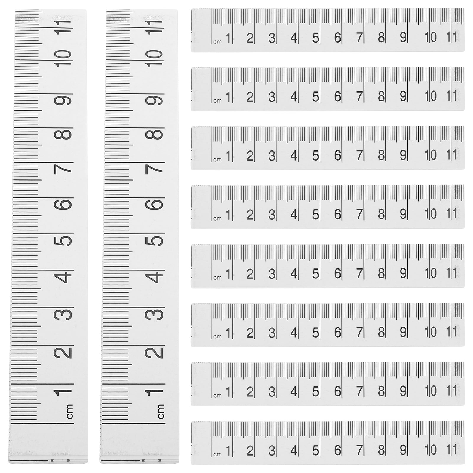 FRCOLOR 10pcs Paper Tape Measure For Measurement Scale Tape Dieting ...