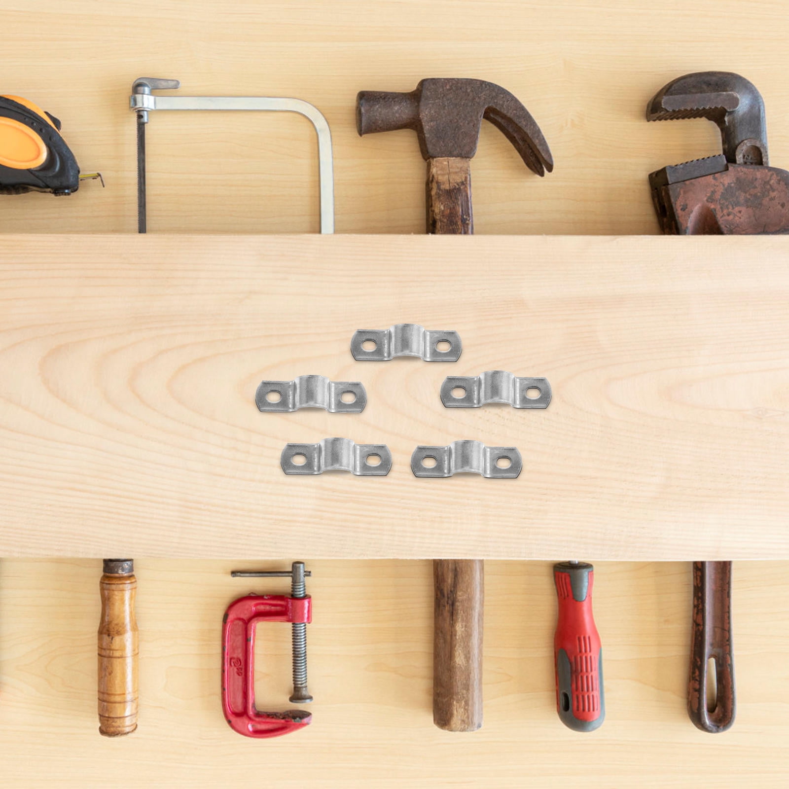 FRCOLOR 10pcs Pipe Tube Clips And Clamps U Shaped Combination Pipe ...