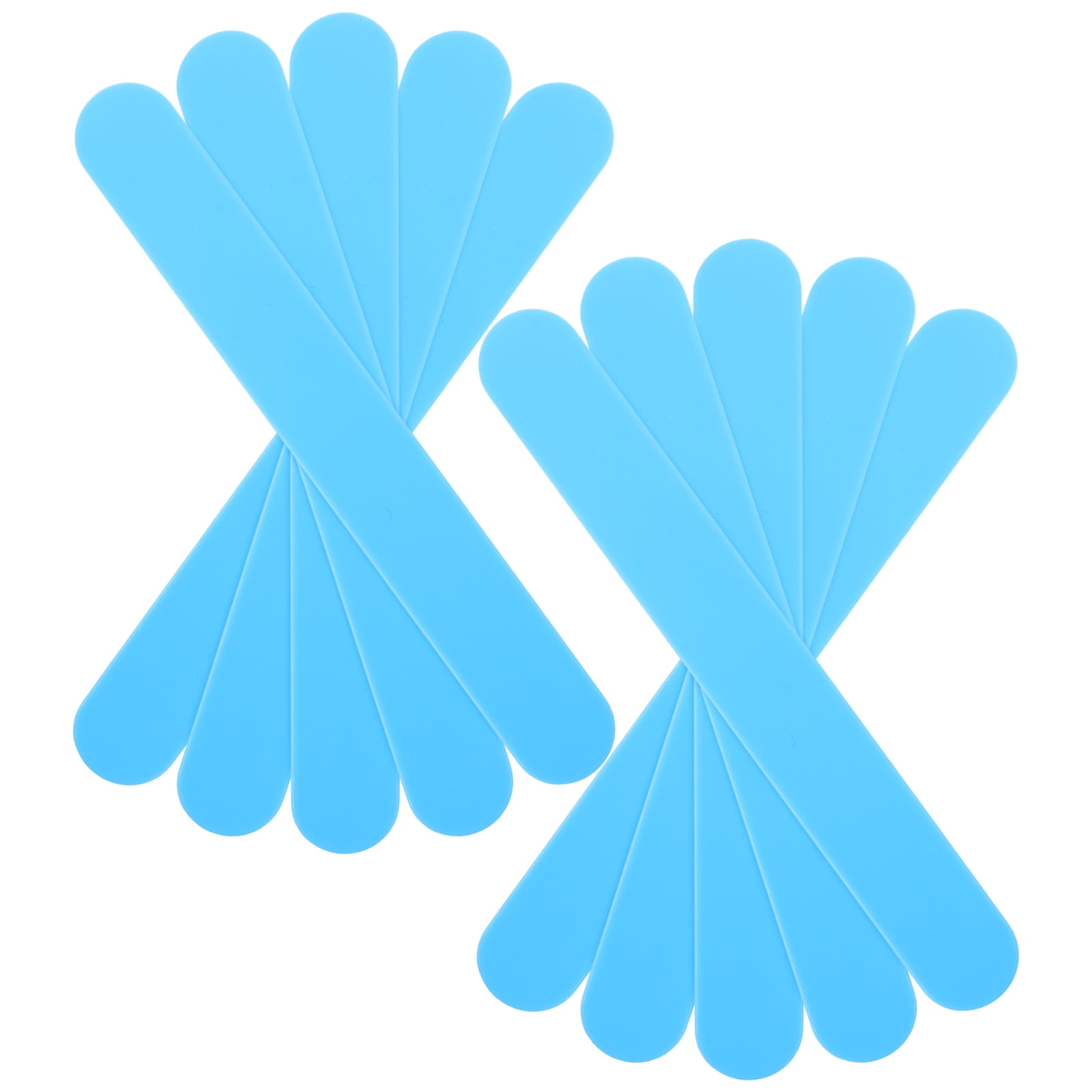 FRCOLOR 10pcs Plastic Tongue Depressors Medical Tongue Scraper Sticks ...