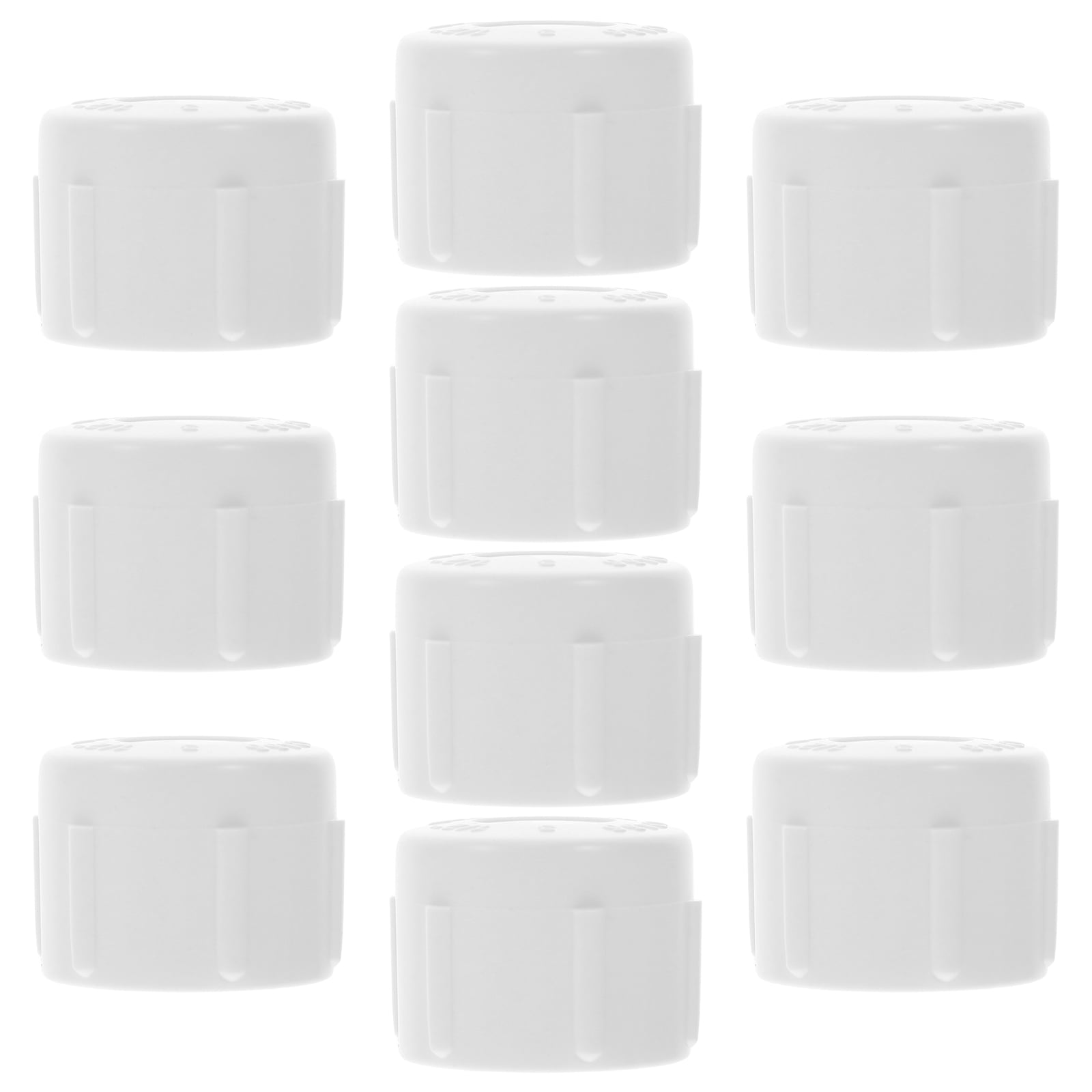 PAMINGONO PVC Pipe Fitting End Cap Water Supply Lines 10Set 1.1In - Walmart.com