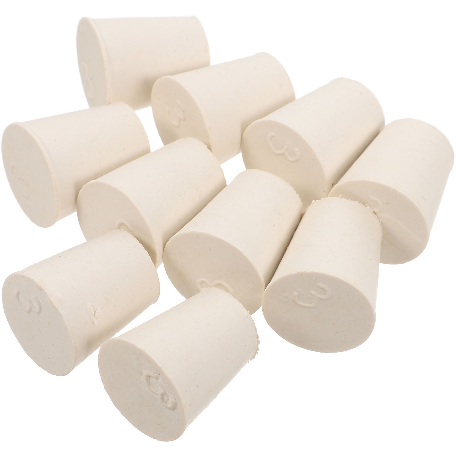 FRCOLOR 10pcs Rubber Tapered Plug Kit Tapered Hole Plugs Soft Drain ...
