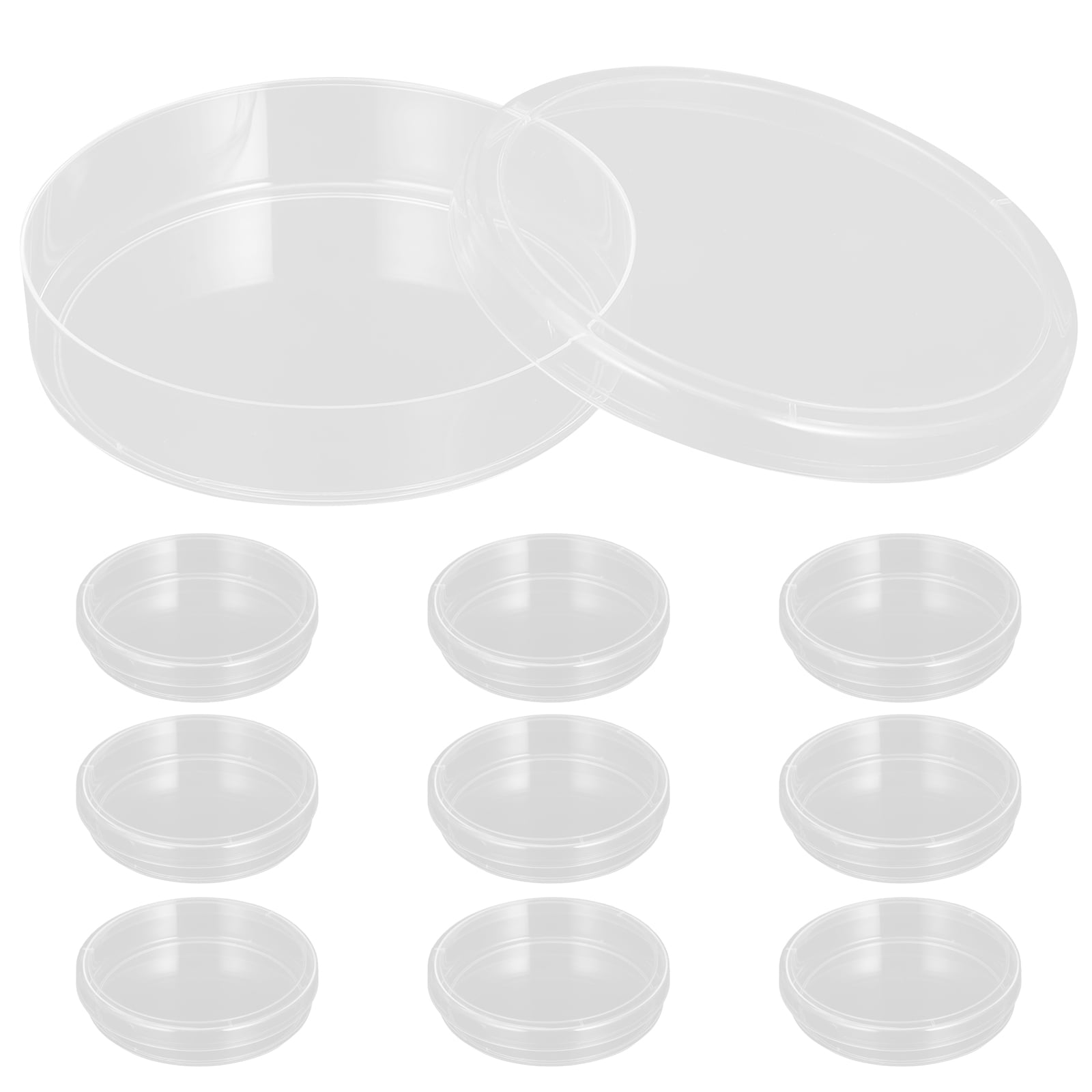 FRCOLOR 10pcs Science Party Decorations Plastic Petri Dishes Plastic ...
