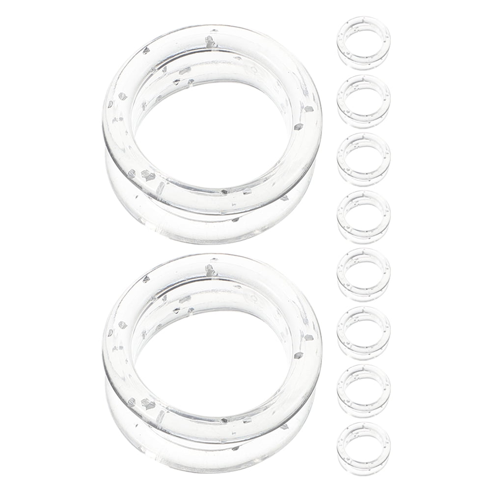 FRCOLOR 10pcs Silicone Finger Protector Rings For Pet Grooming Shears ...