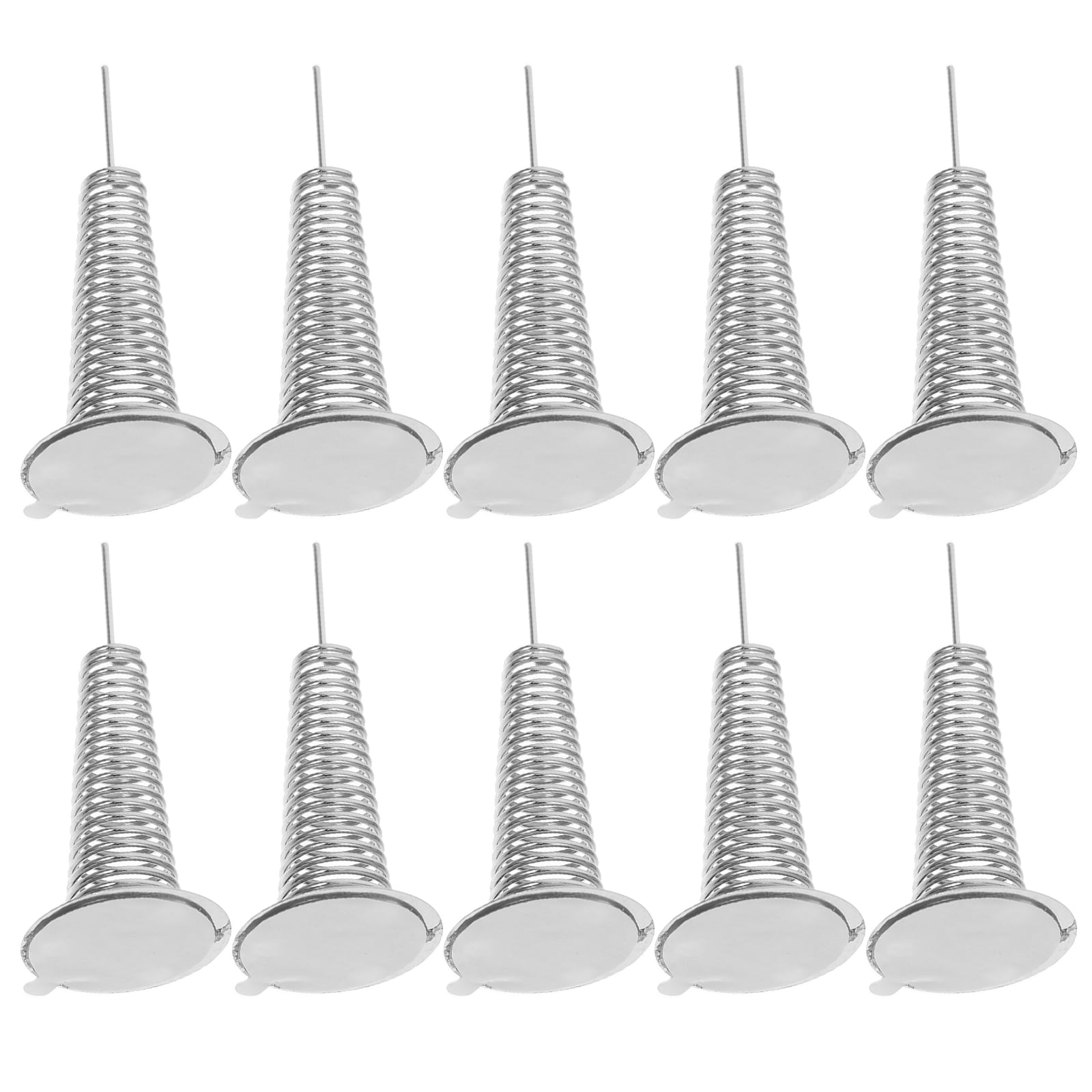 FRCOLOR 10pcs Spring Base Doll Car Dashboard Spring Base Metal Wobble ...