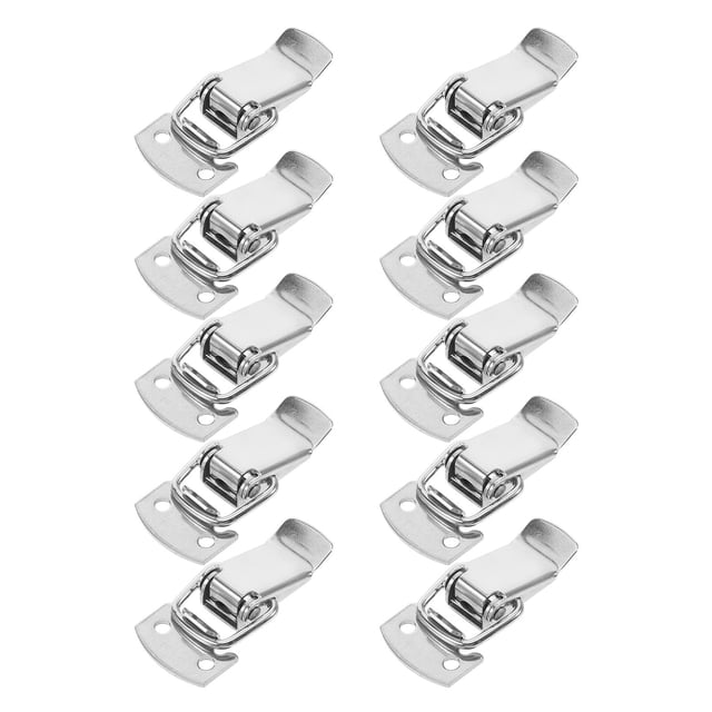 10pcs Stainless Steel Spring Loaded Toggle Latch for Toolboxes Drawers ...