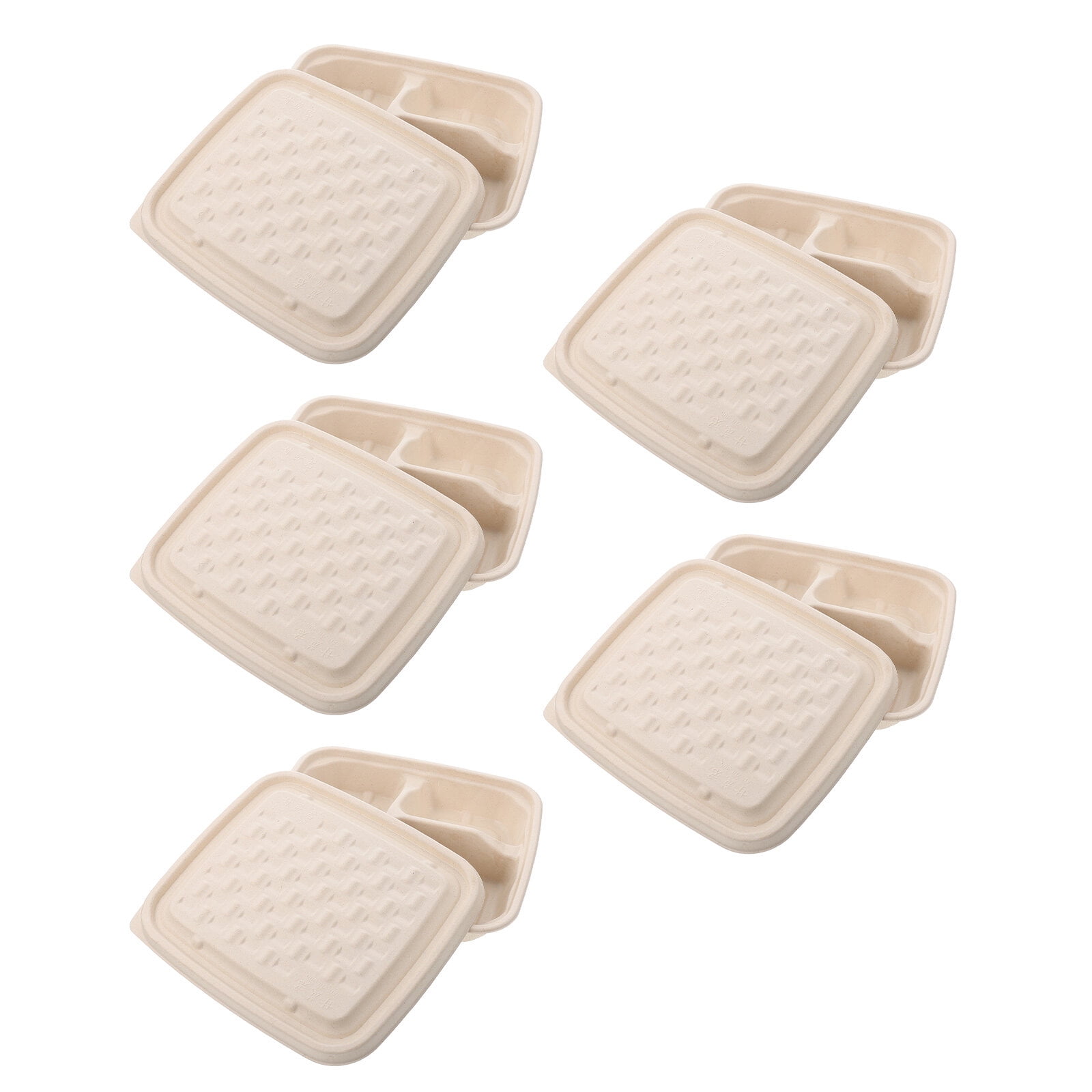 FRCOLOR 10pcs To Go Box Disposable Takeout Box Paper Food Container ...