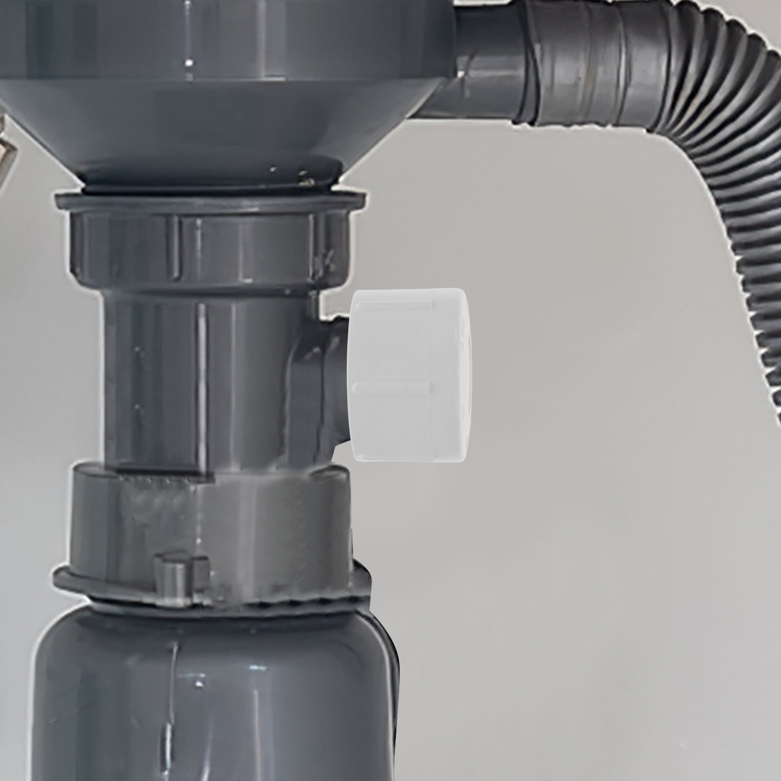 FRCOLOR 10pcs White Pvc Female Threaded End Cap For Plumbing Pipe End ...