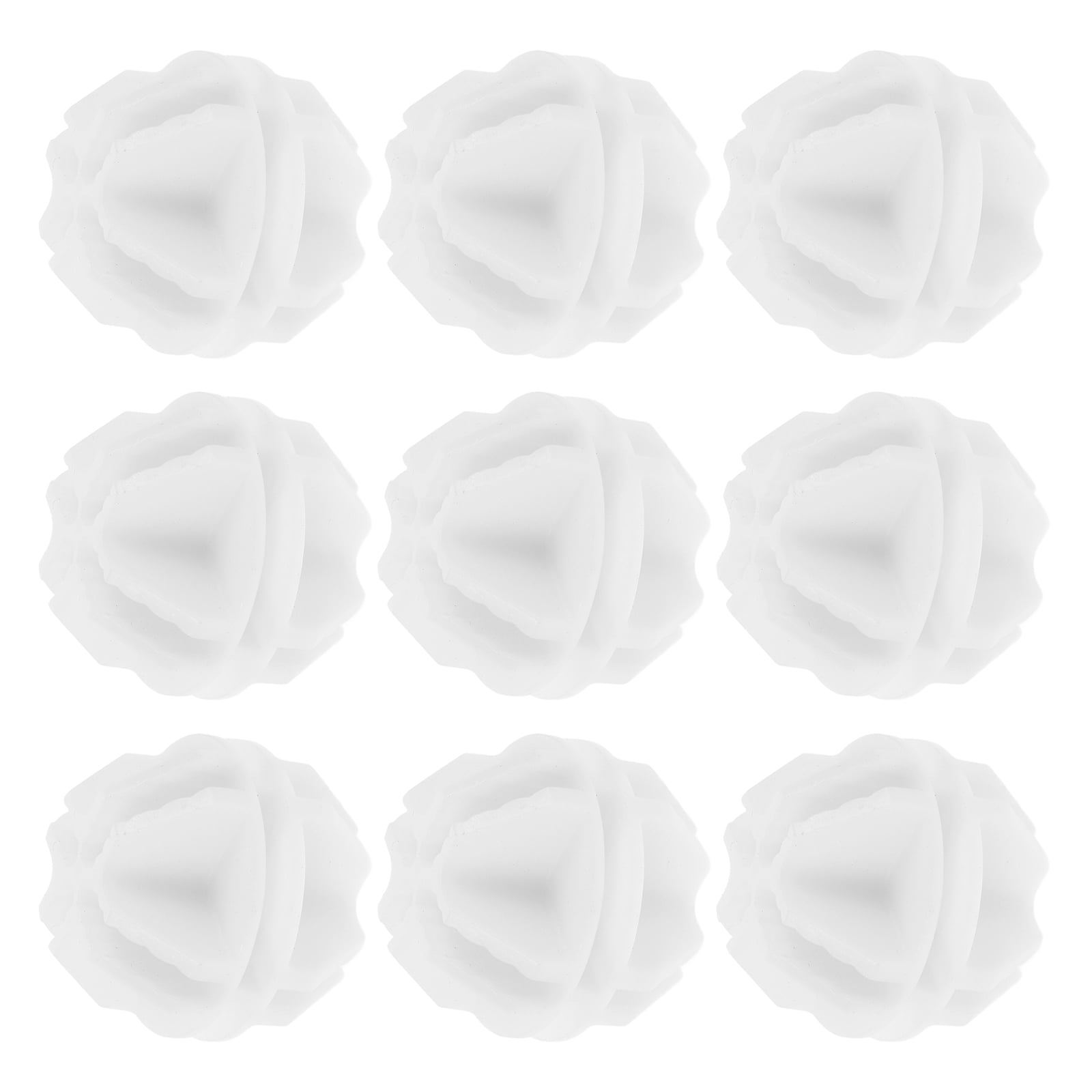 FRCOLOR 10pcs Wire Cube Connectors White Wire Grid Storage Cubes Shelf ...