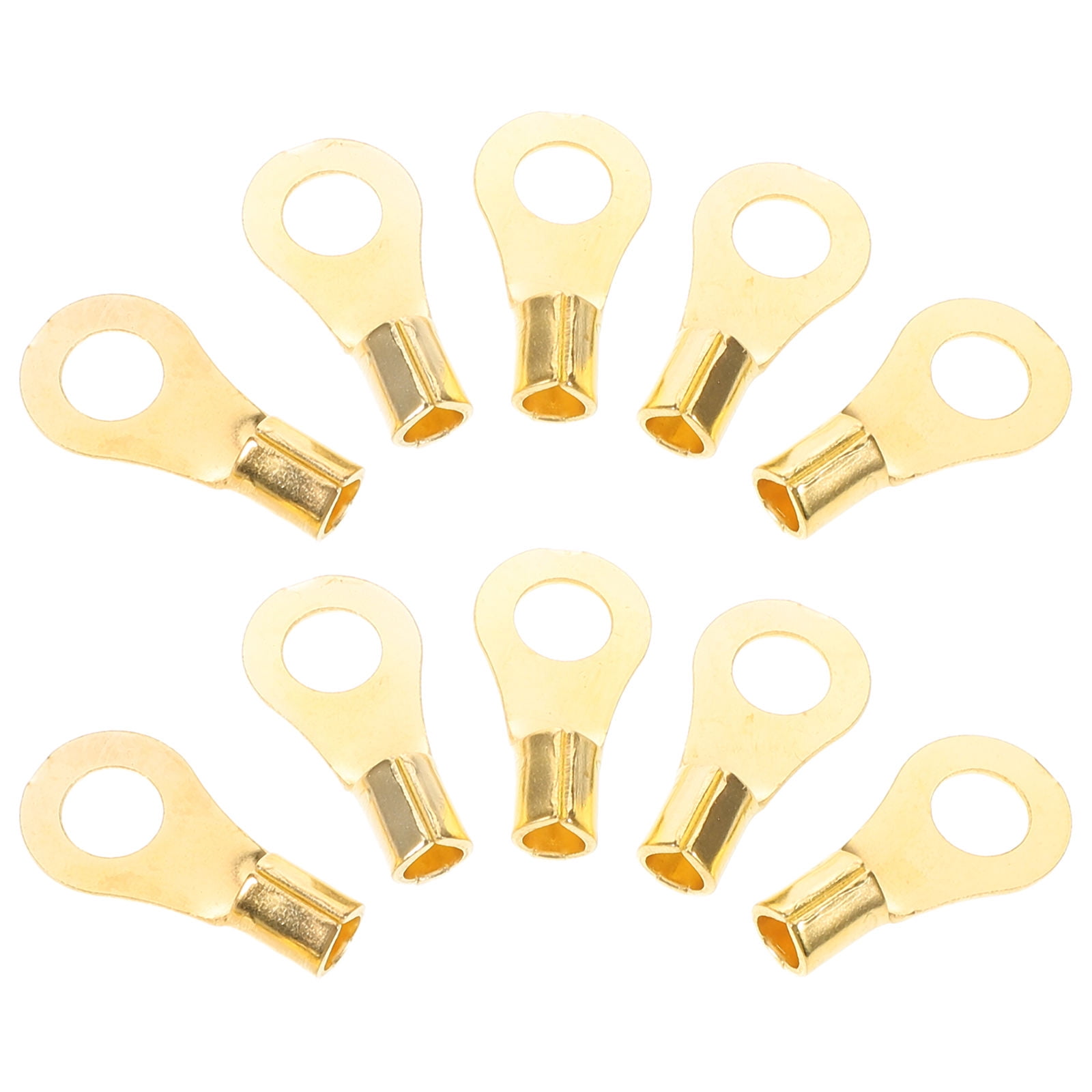 Frcolor 10pcs Wire Terminal For Car Audio Systems Heavy Duty Electrical Connector For Amplifiers