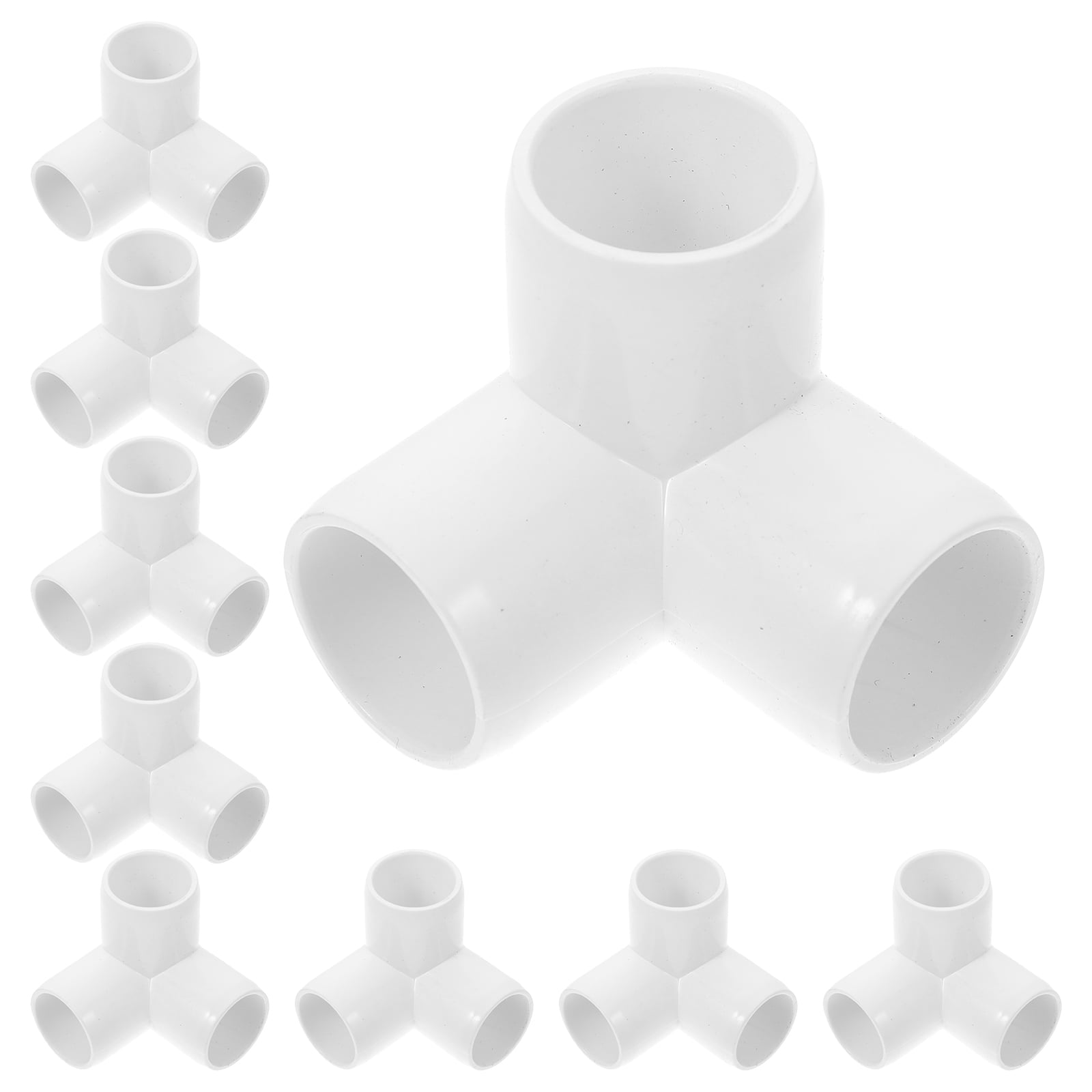 FRCOLOR 10pcs Y-Shaped Three-Way Connector Pvc Pipe Fittings For ...
