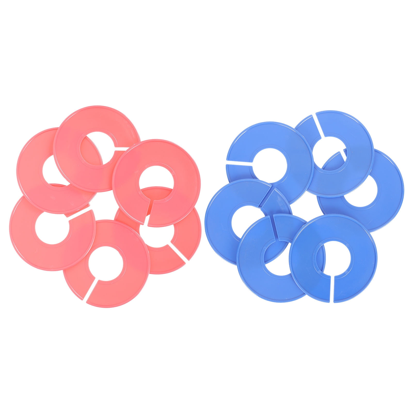 FRCOLOR Red Plastic Clothes Size Dividers for Wardrobe Organization ...