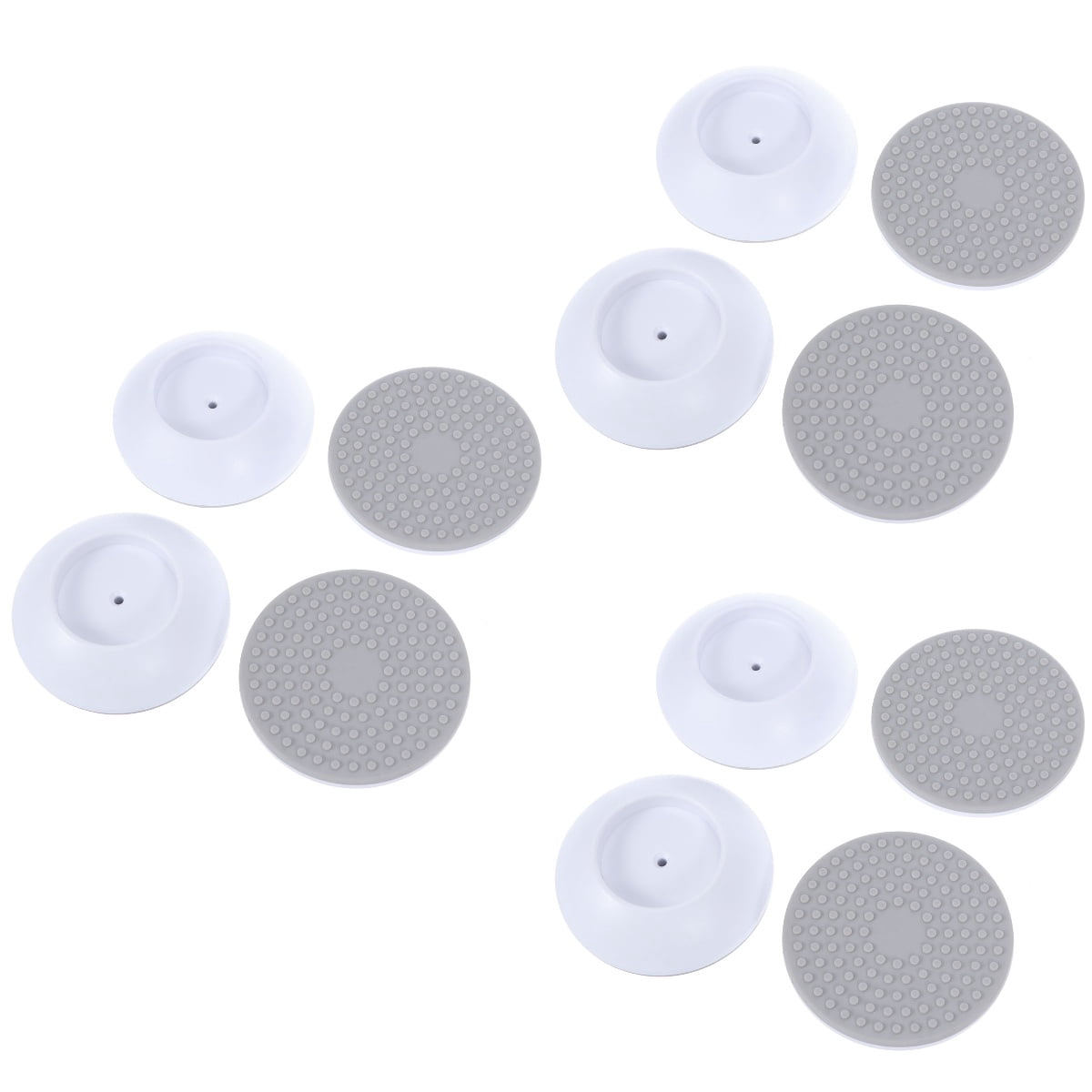 FRCOLOR 12 Pcs 75mm Protection Gates Wall Cups Safety Wall Bumpers for ...