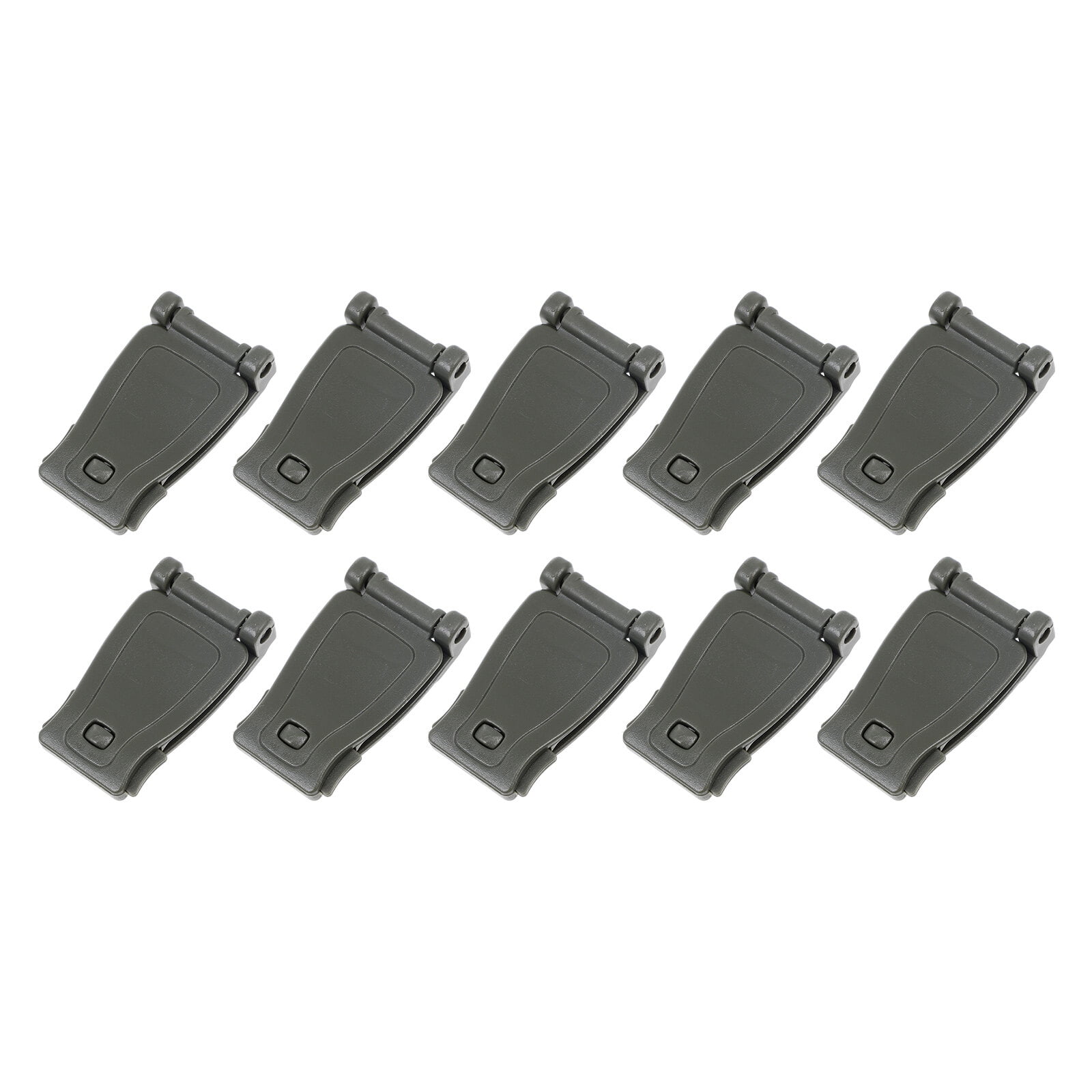 FRCOLOR 12 Pcs Bag Webbing Connector Backpack Connectors Outdoor Strap ...