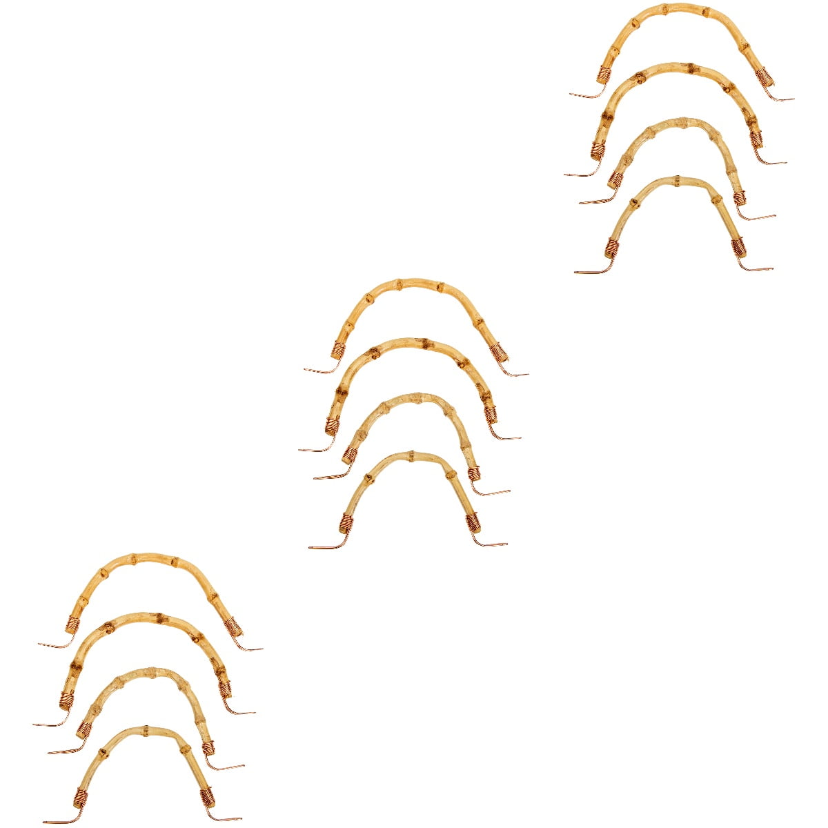 FRCOLOR 12 Pcs Bamboo Handle Kitchen Kettle Handle Teapot Grip Handle ...